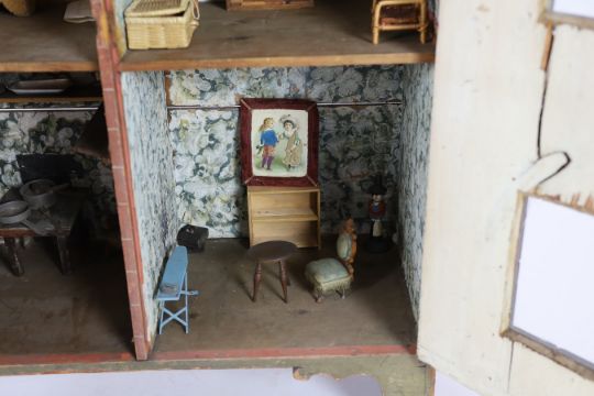 'Wingate House': An English cupboard house, early 19th century ...