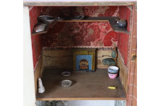 'Wingate House': An English cupboard house, early 19th century ...