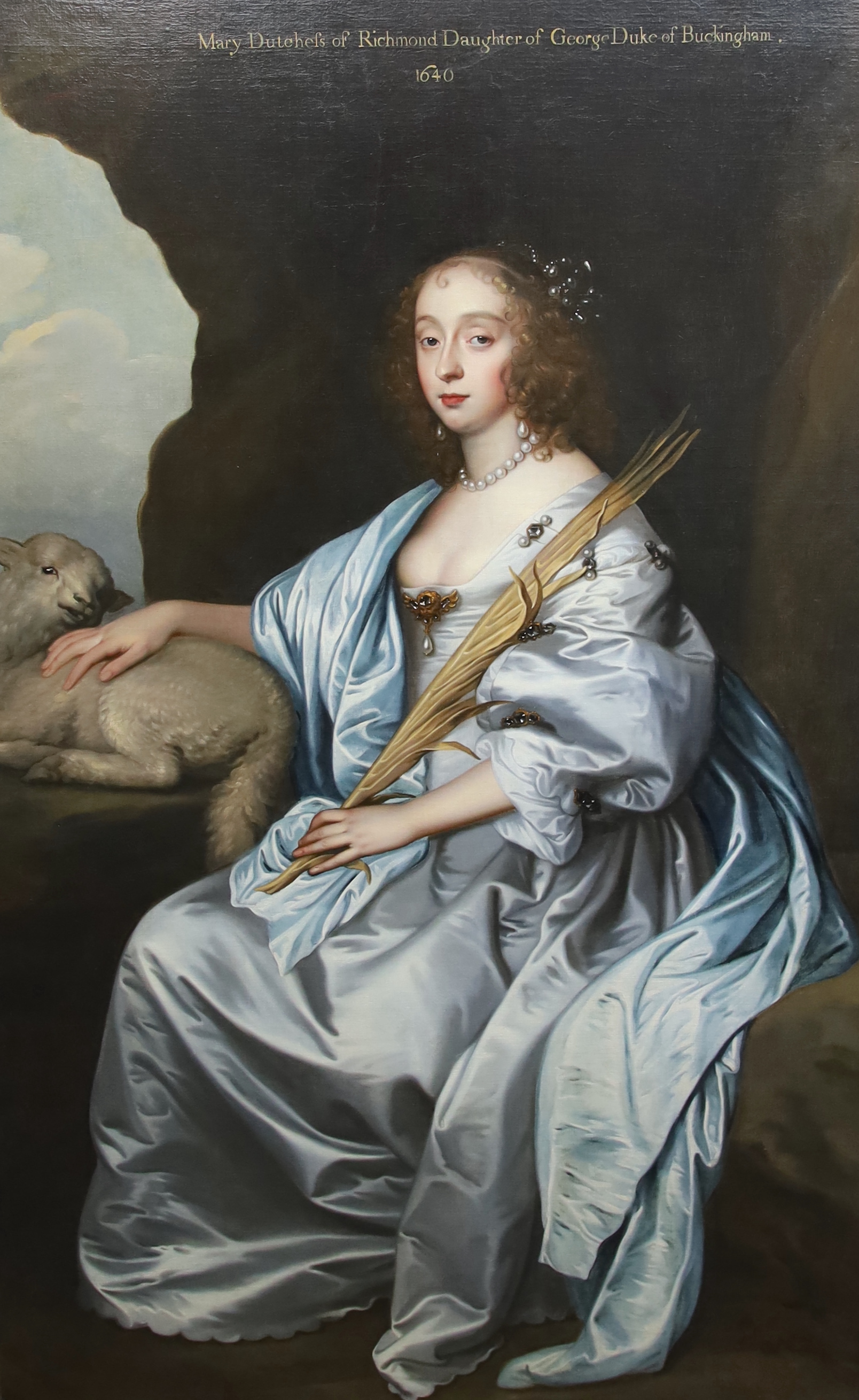 Studio of Sir Anthony Van Dyck (1599-1641) Portrait of Lady Mary ...