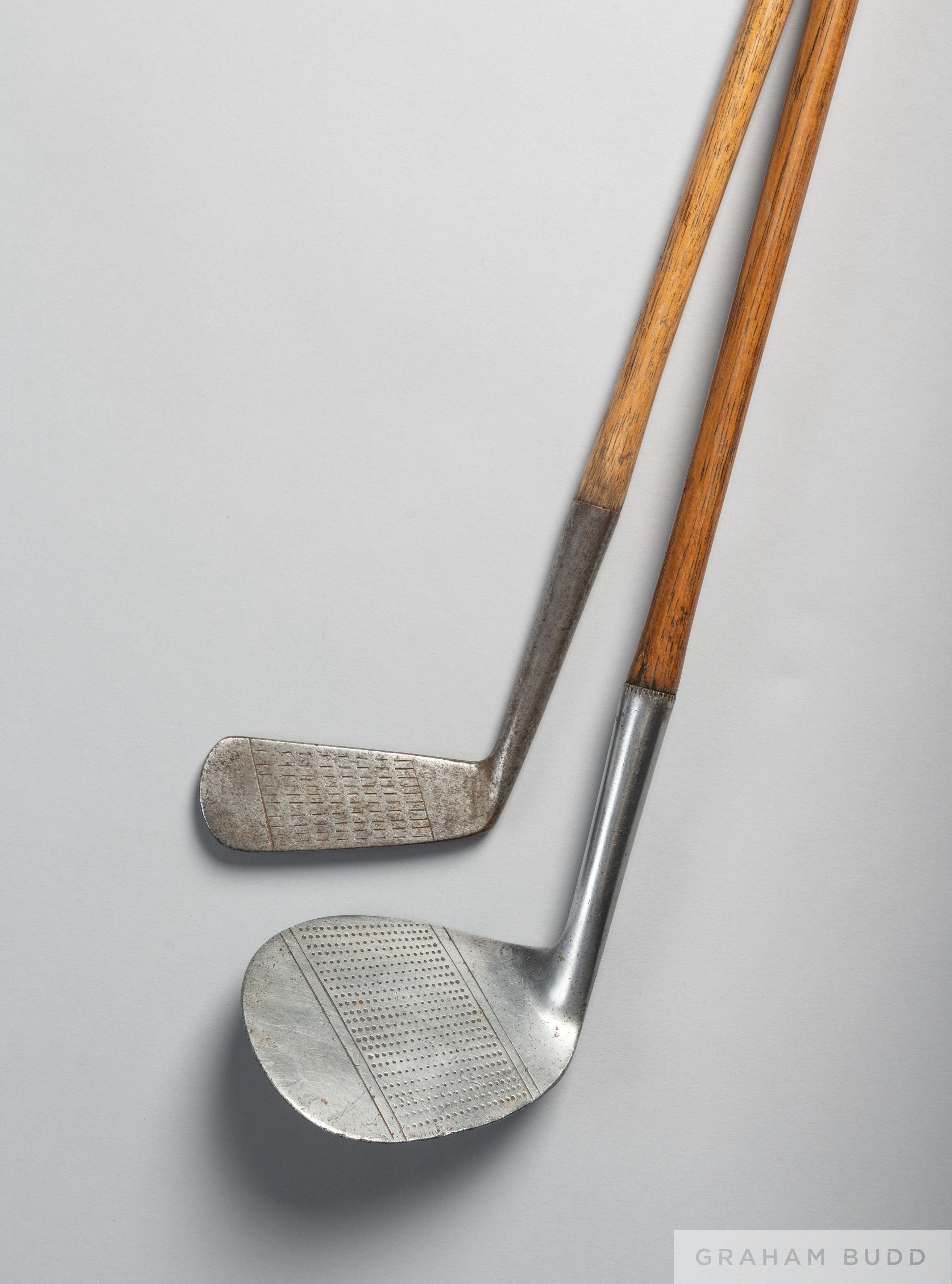 A 'Giant' niblick golf club by LB 76 Jermyn Street, London, hickory ...