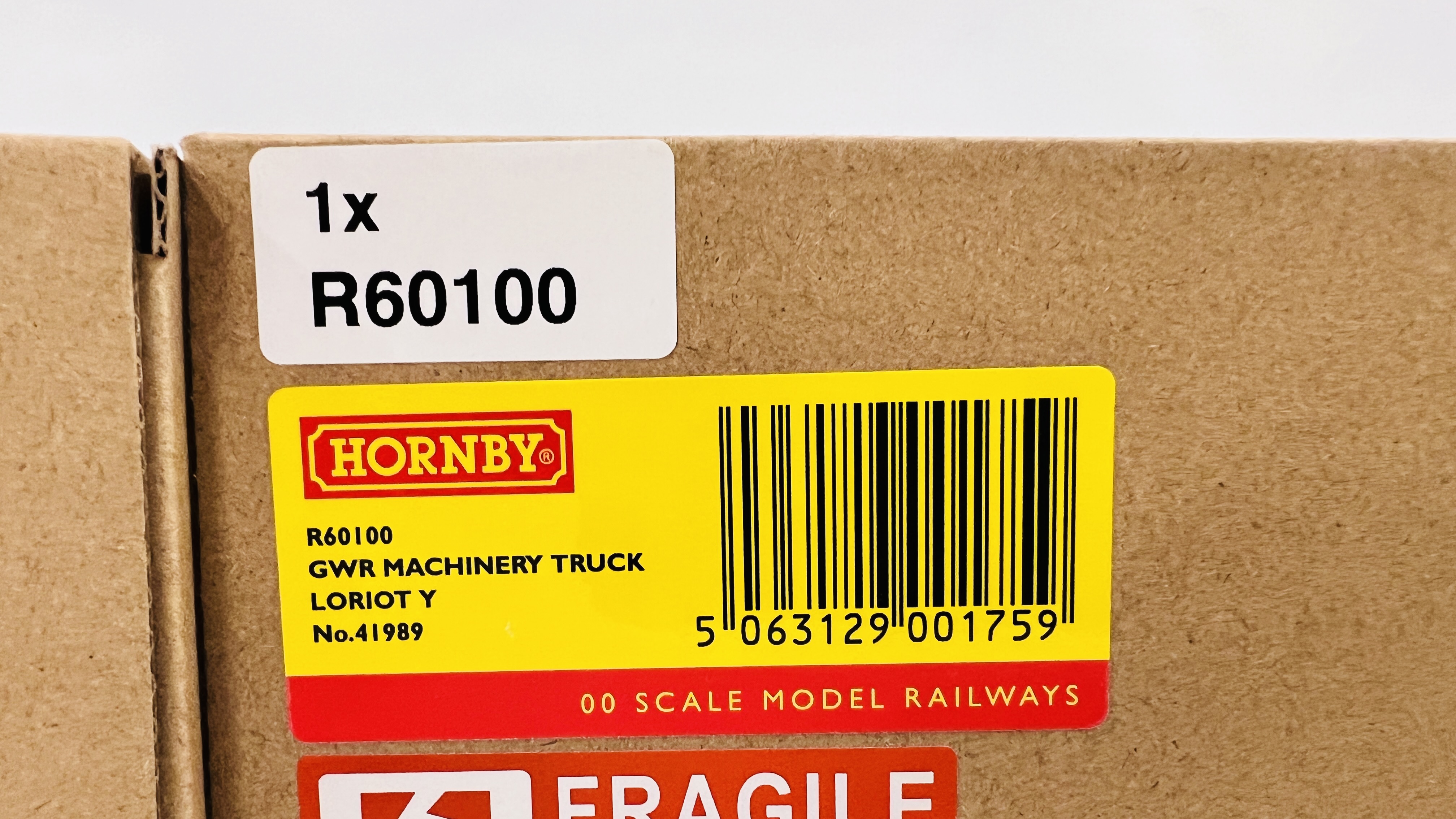 5 X BOXED AS NEW HORNBY 00 GAUGE R60100 GWO MACHINERY TRUCKS IN ...