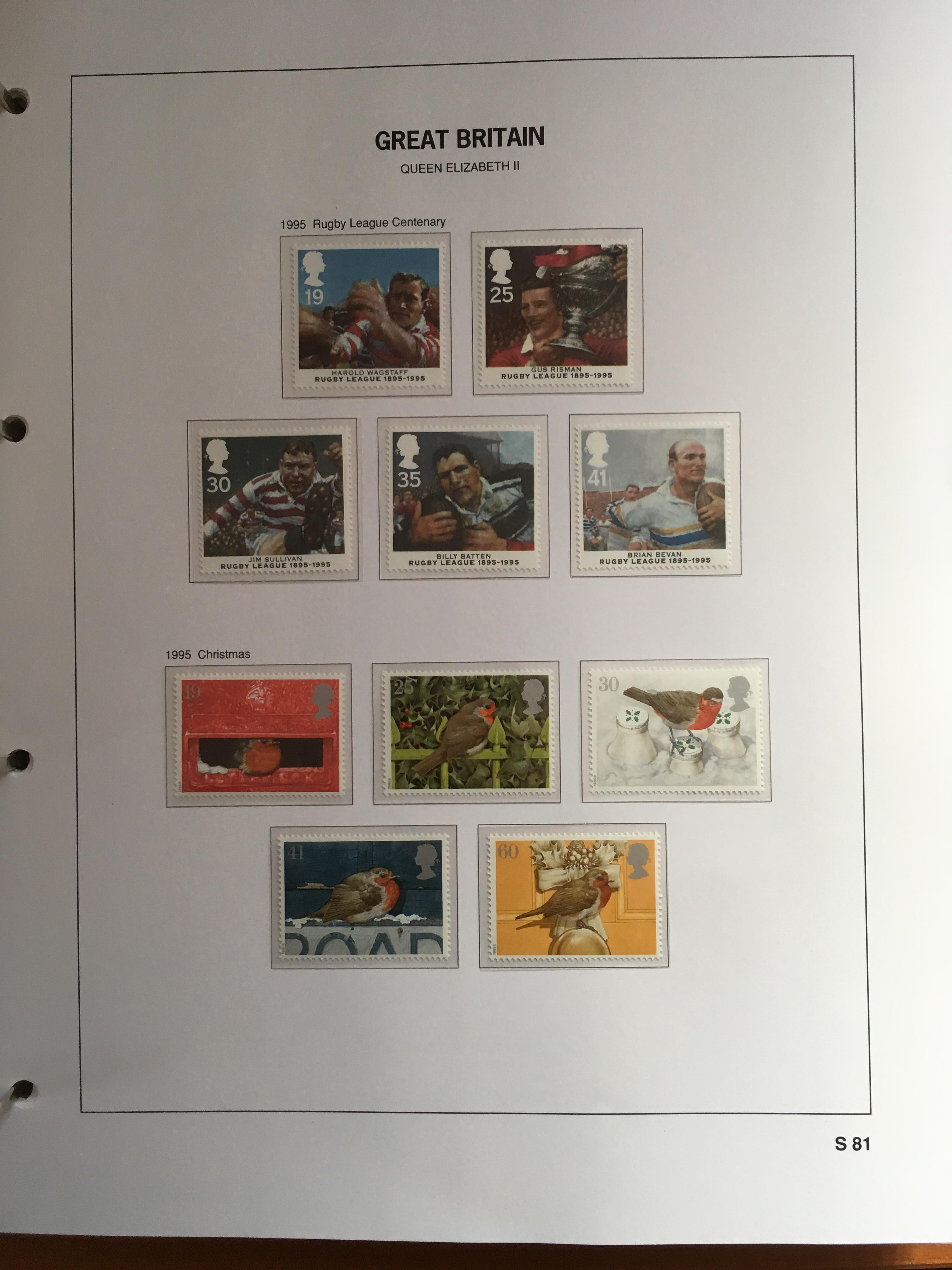 GB: BOX WITH 1971-2010 MINT AND USED (FROM 2003) COLLECTION IN FIVE ...
