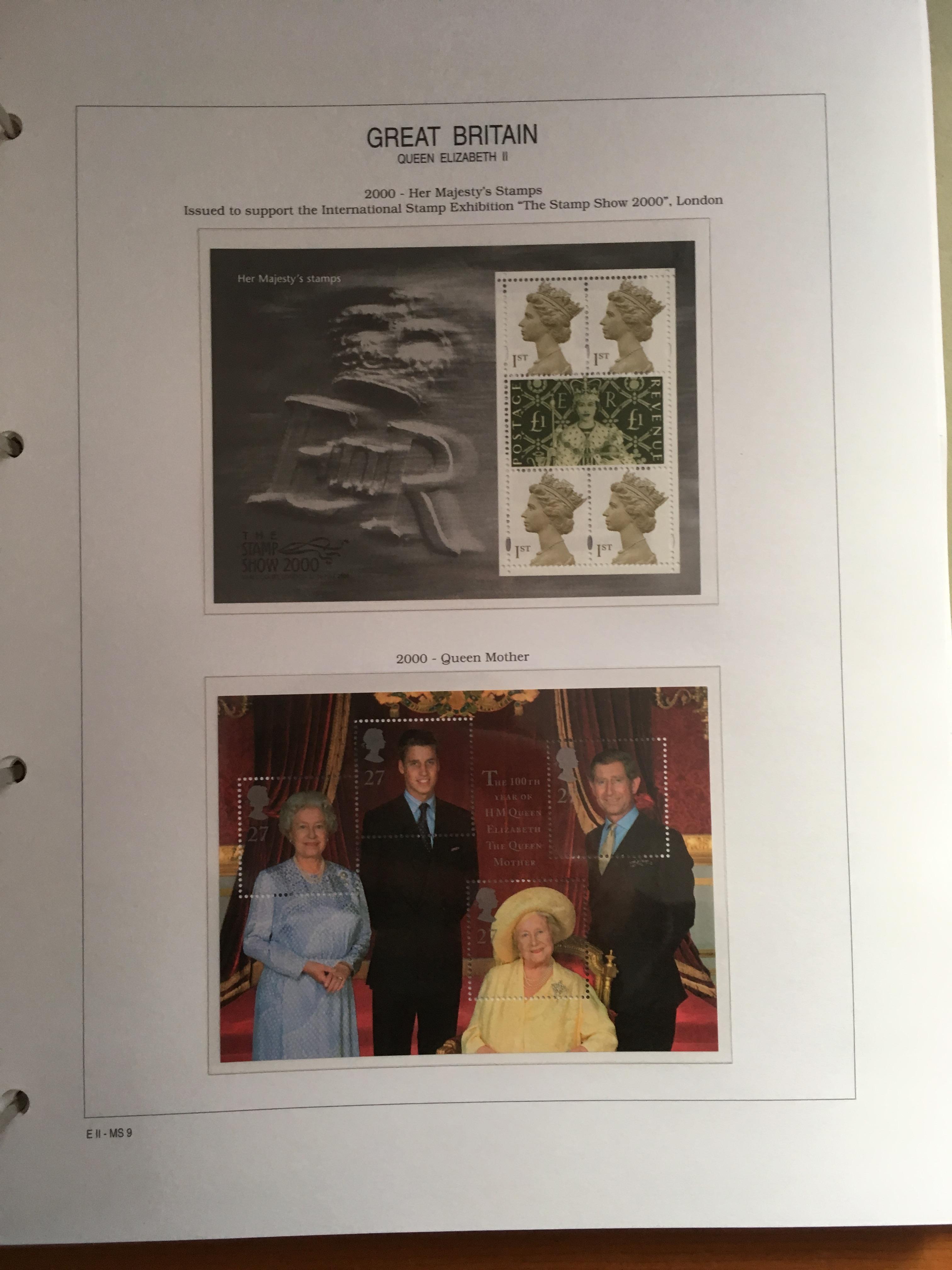 GB: BOX WITH 1971-2010 MINT AND USED (FROM 2003) COLLECTION IN FIVE ...