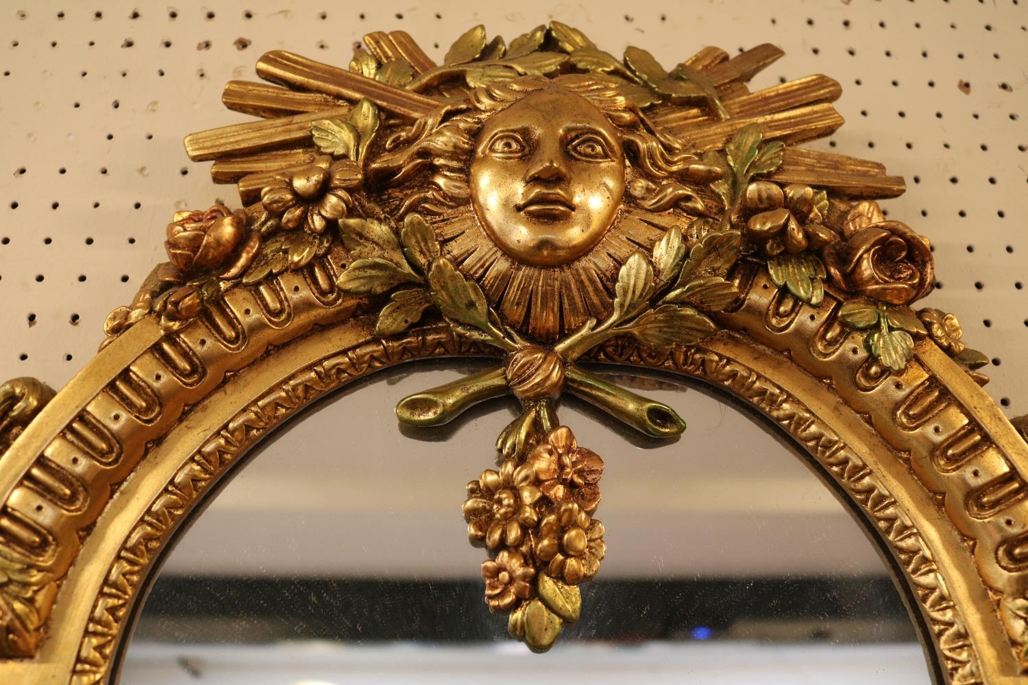 A Franklin Mint limited edition King Louis XIV mirror designed by ...