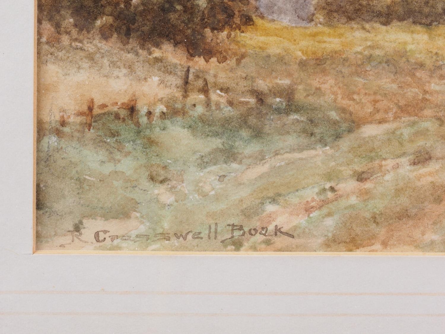 Robert Cresswell Boak: watercolours, "Stoneyhurst College from Higher ...