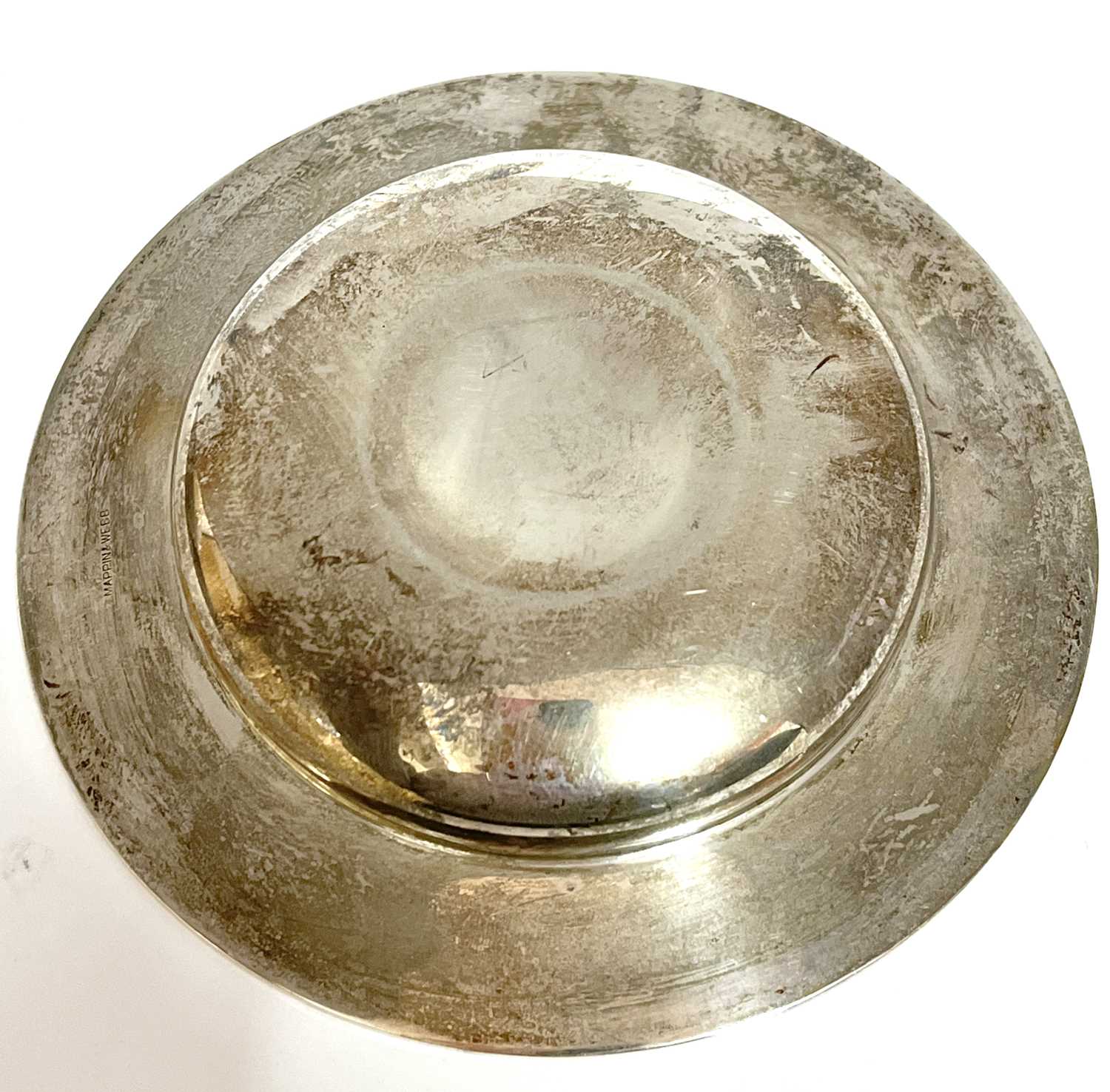 Silver armada dish of typical form - auctions & price archive