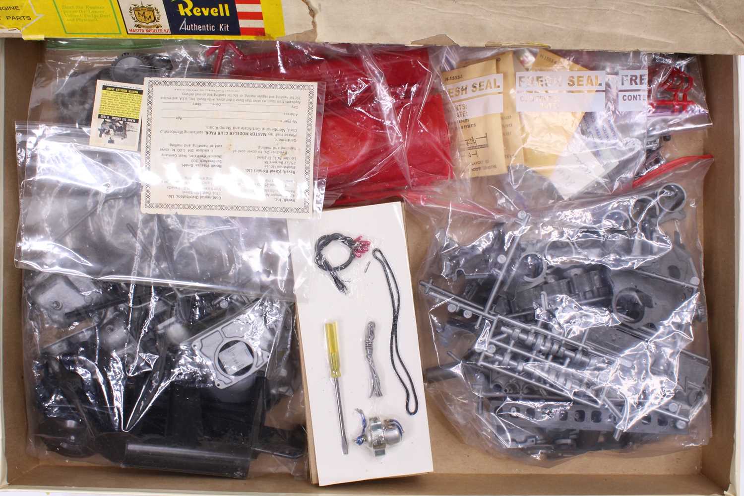 A Revell No. H-1553 Quarter Scale plastic kit for a Chrysler ...