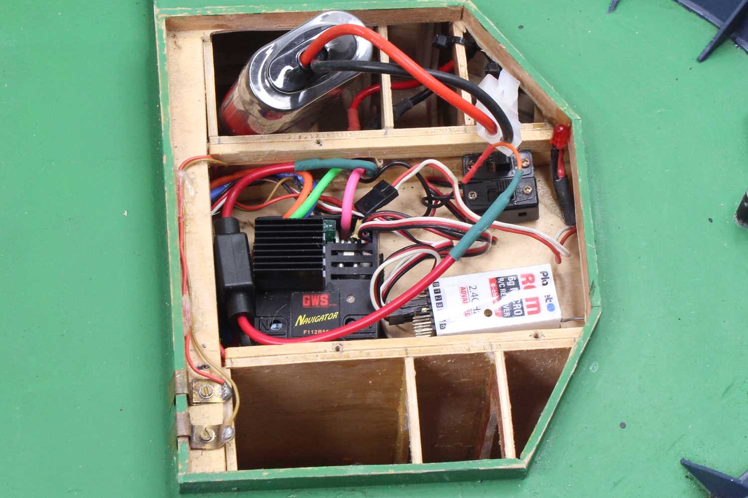 A very well made GRP hull and balsawood kit built model of a Lonabrak ...