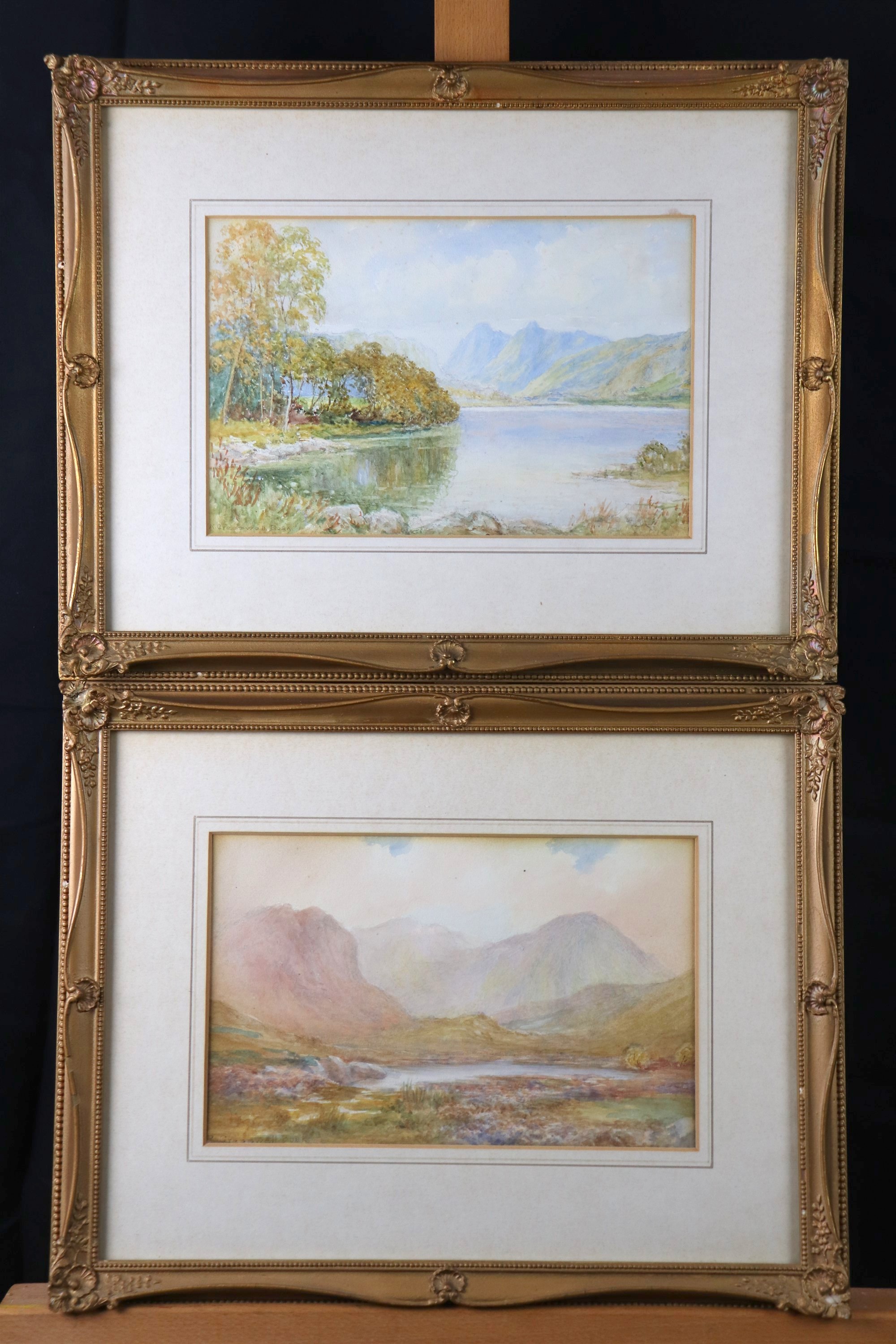 Robert Cresswell Boak (Irish, 1875 - 1949) A pair of tranquil ...