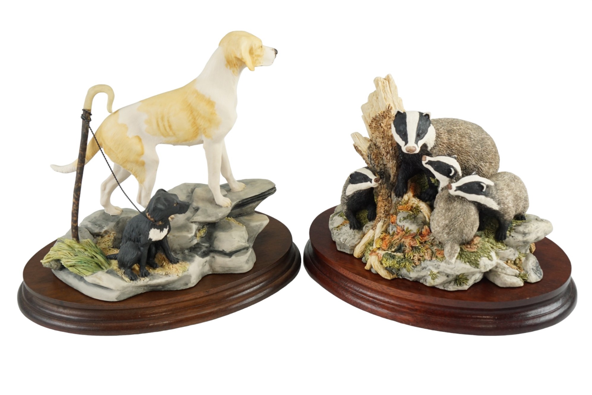 A Border Fine Arts Limited Edition figurine, Fell Hound and Lakeland ...