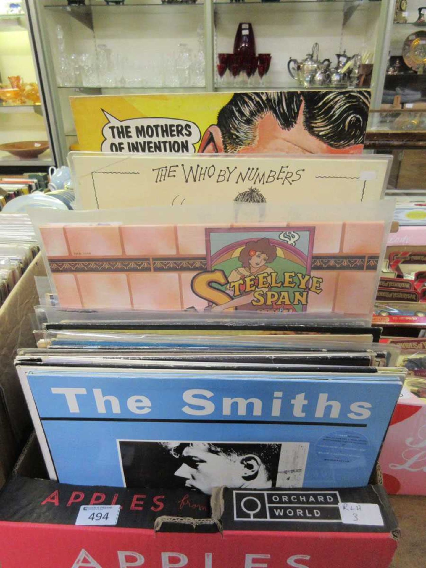 A large collection of vinyl records from 1970s-80s to include The ...
