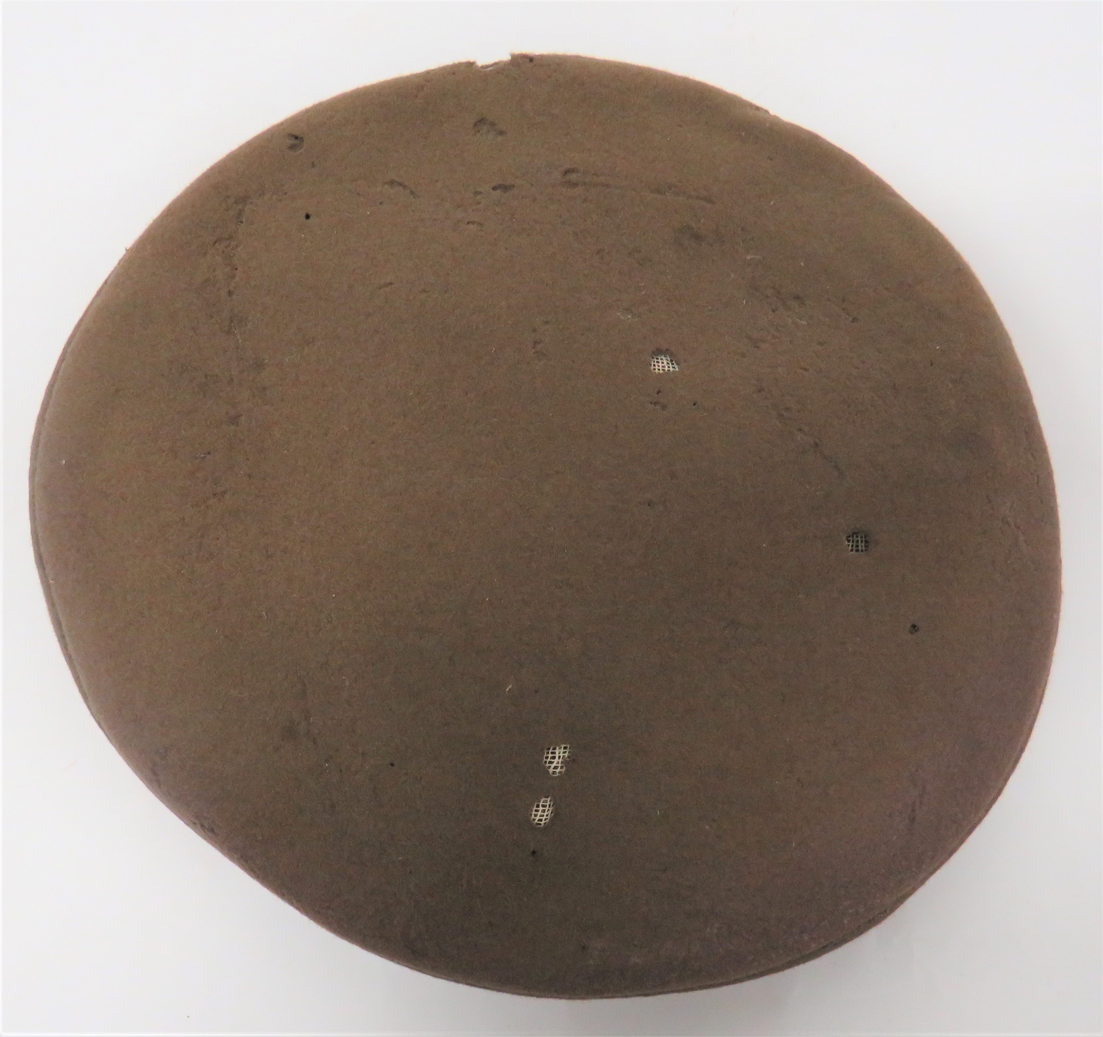 Pre 1952 Brigadier's Capkhaki felt melton cloth crown, body and ...