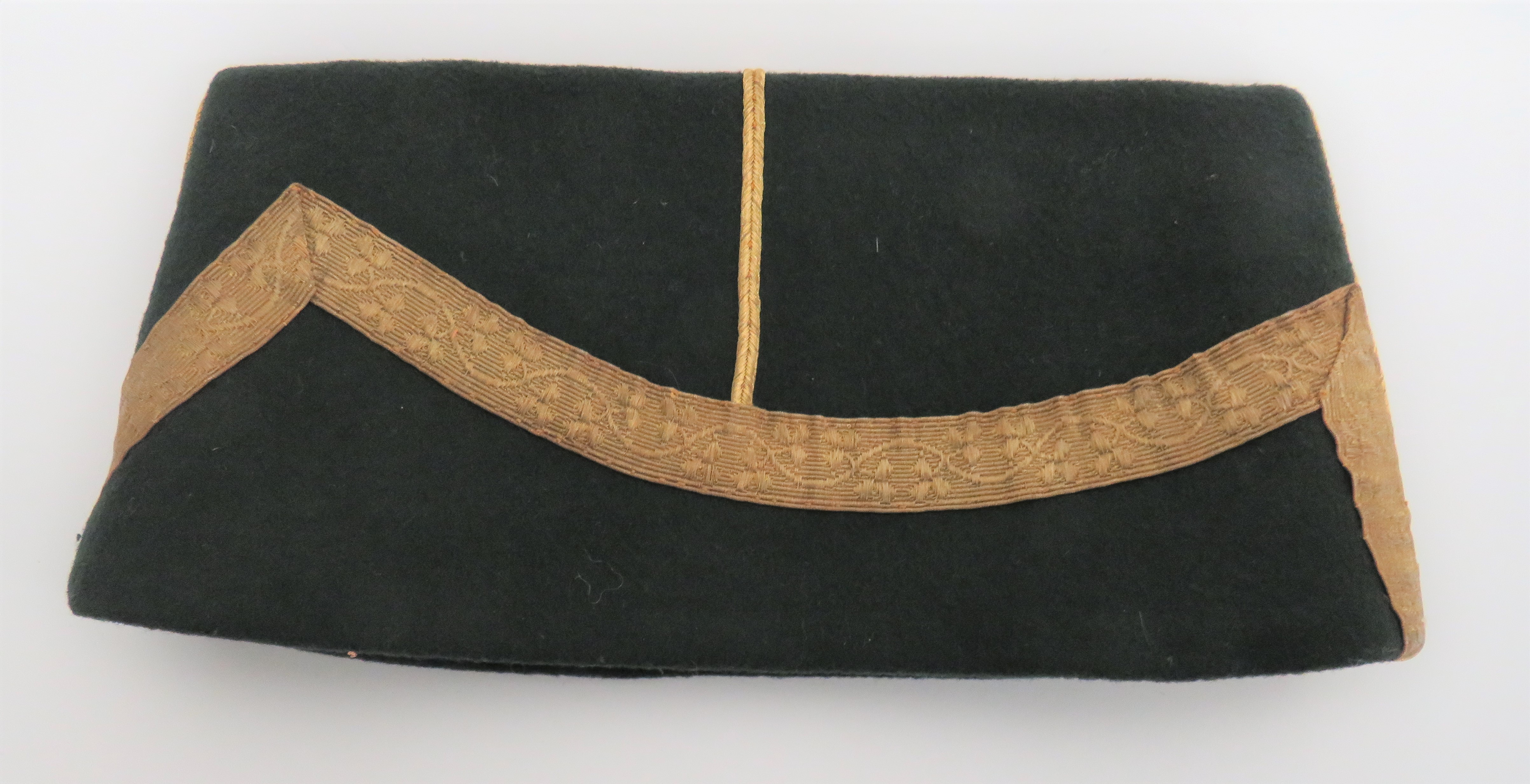 8th Kings Royal Irish Hussars Tent Capdark green melton body. Lower ...