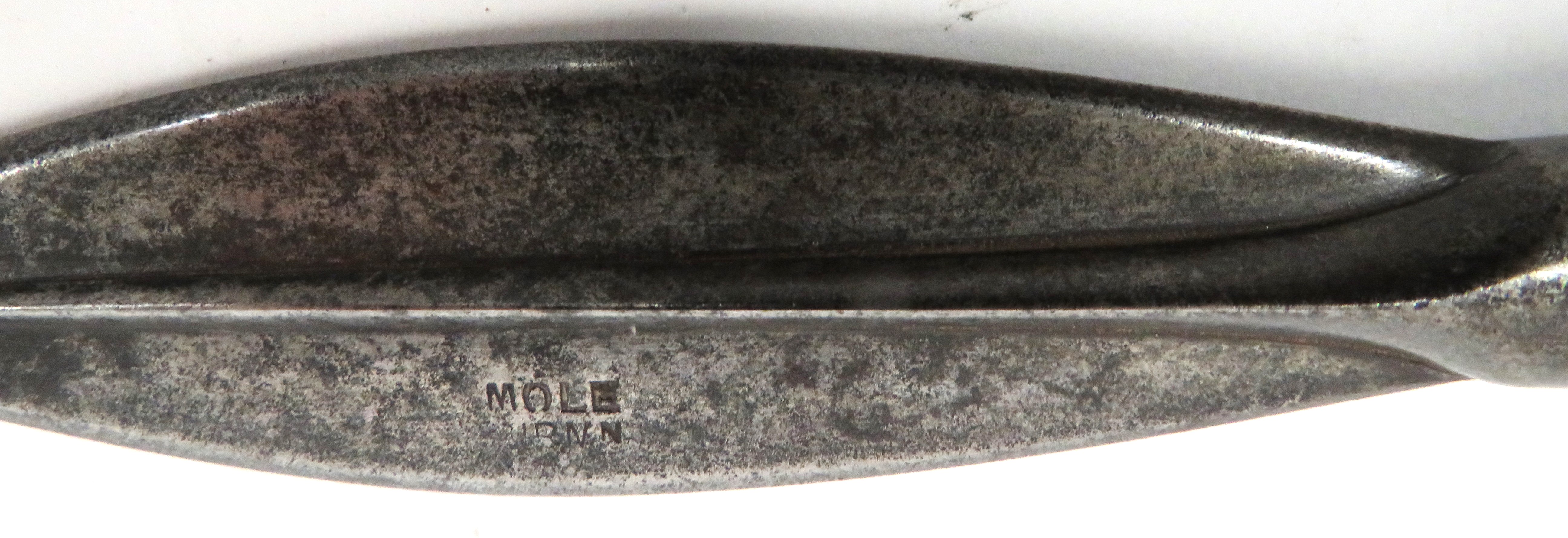 19th Century Tent Pegging Lancesteel, double edged head, leaf blade ...