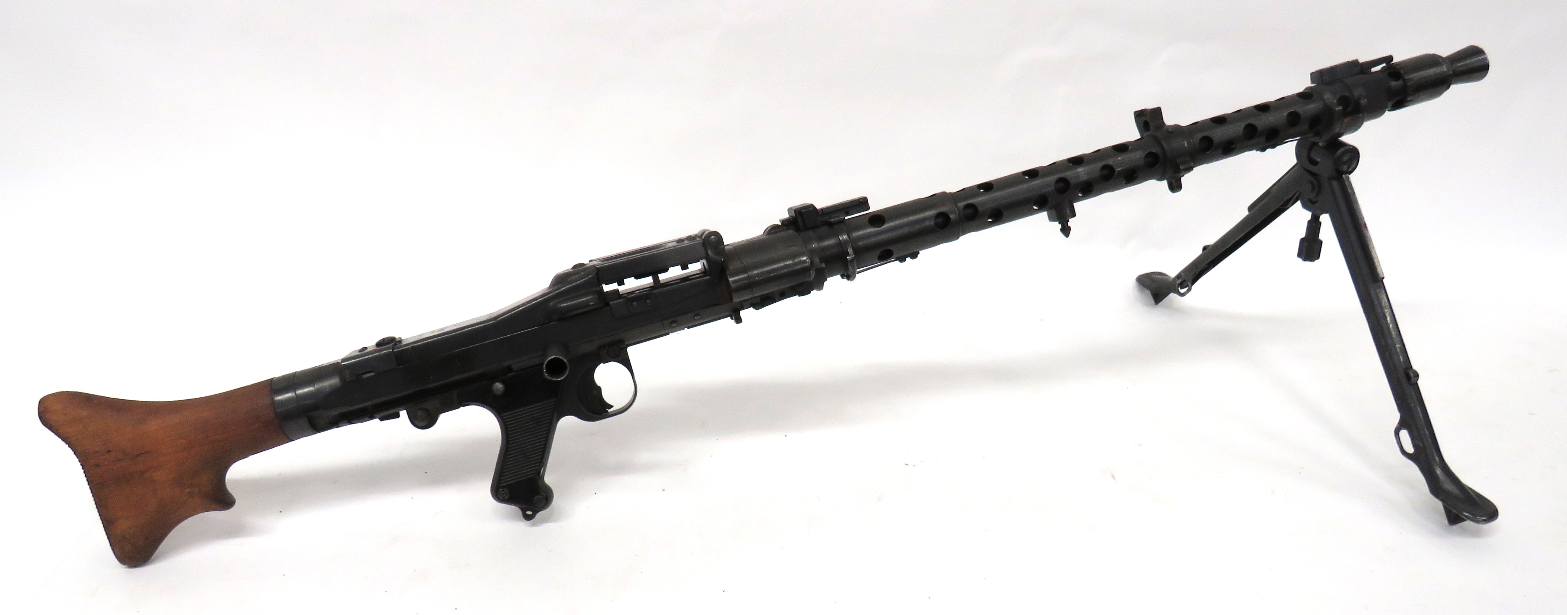 Deactivated German MG34 Light Machine Gun7.92 mm, 24 1/2 inch barrel ...