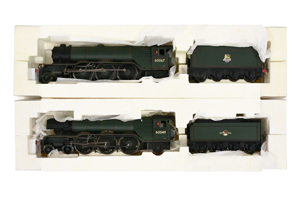 Two Hornby 00 gauge class A3 steam locomotives, R2617 Ladas & R2720 ...