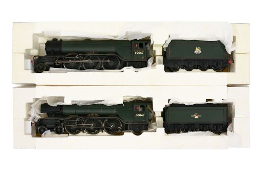 Two Hornby 00 gauge class A3 steam locomotives, R2617 Ladas & R2720 ...