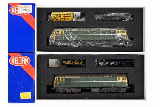 Two Heljan 00 gauge class 27 locomotives, 27041