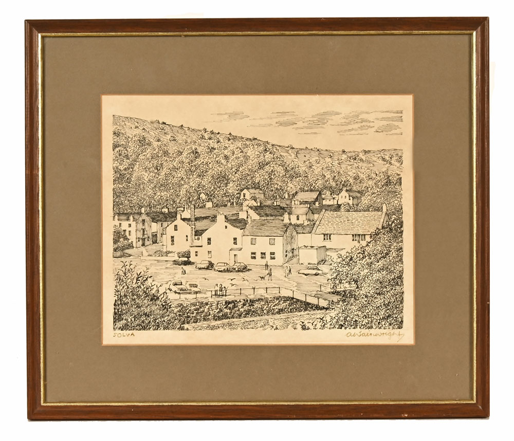 Alfred Wainwright (1907-1991), Solva Pembrokeshire, signed lower right ...