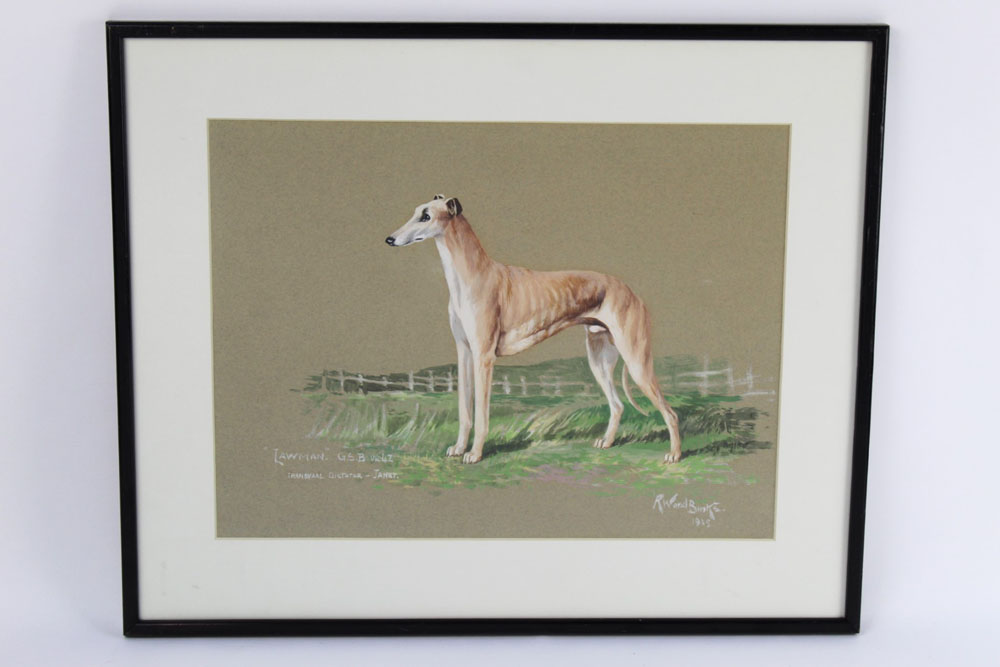 Reuben Ward Binks (1880-1950), a watercolour "Lawman G.S.B. Vol 42 ...