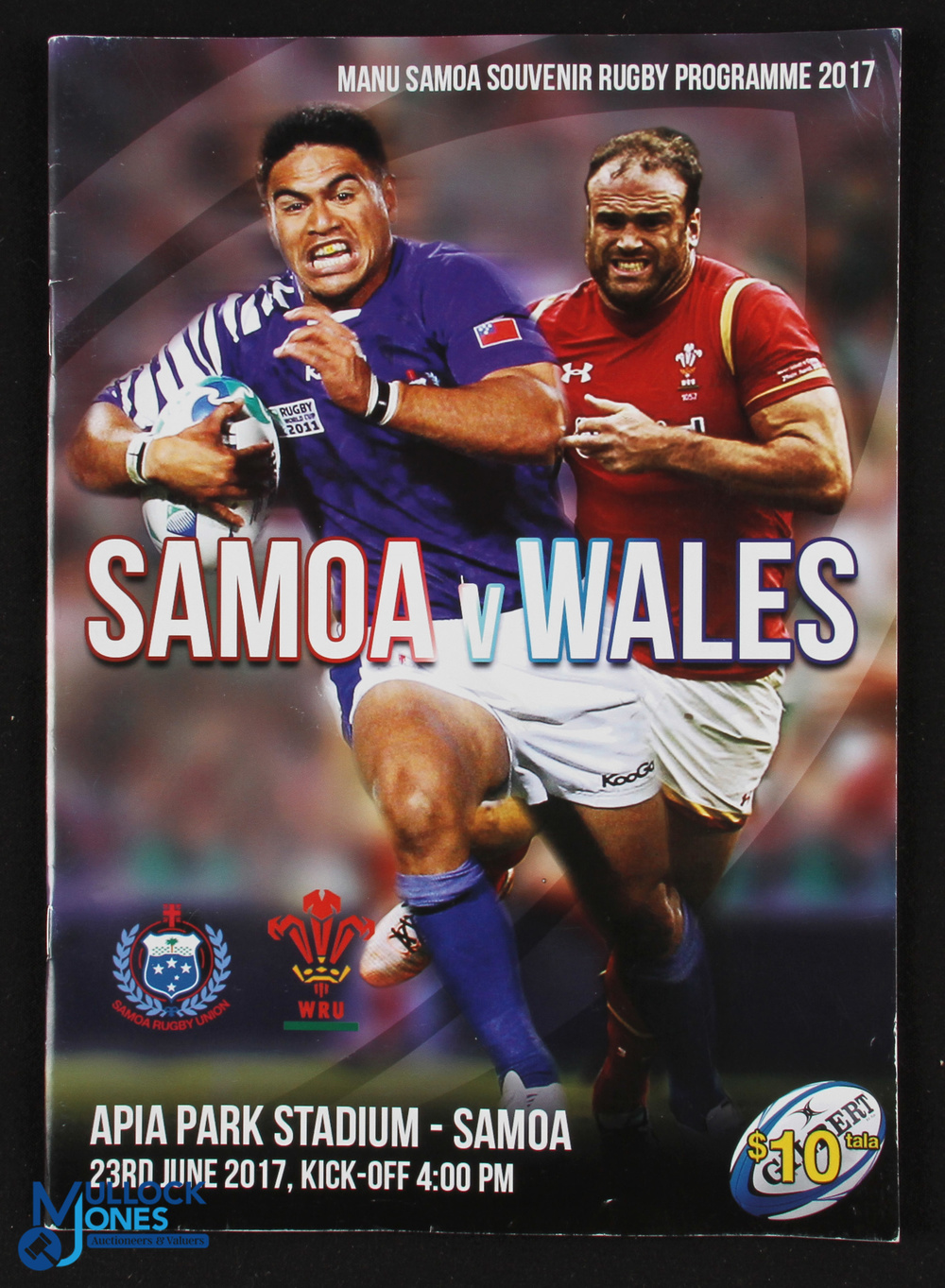 Scarce 2017 Samoa v Wales Rugby Programme: Try finding another! Not ...