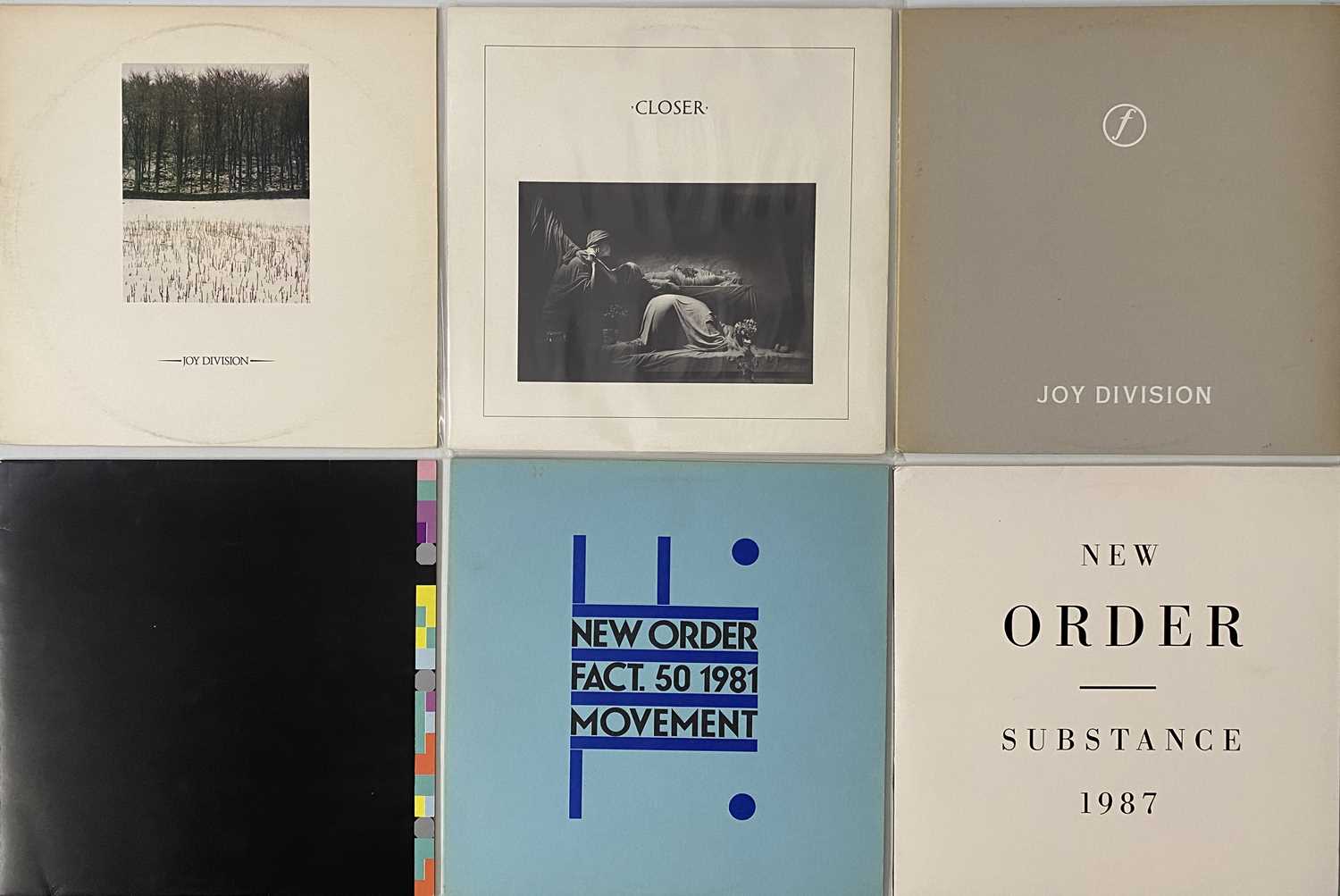 JOY DIVISION/ NEW ORDER - LP/ 12" PACK. A fine selection of 9 LPs/ 12 ...