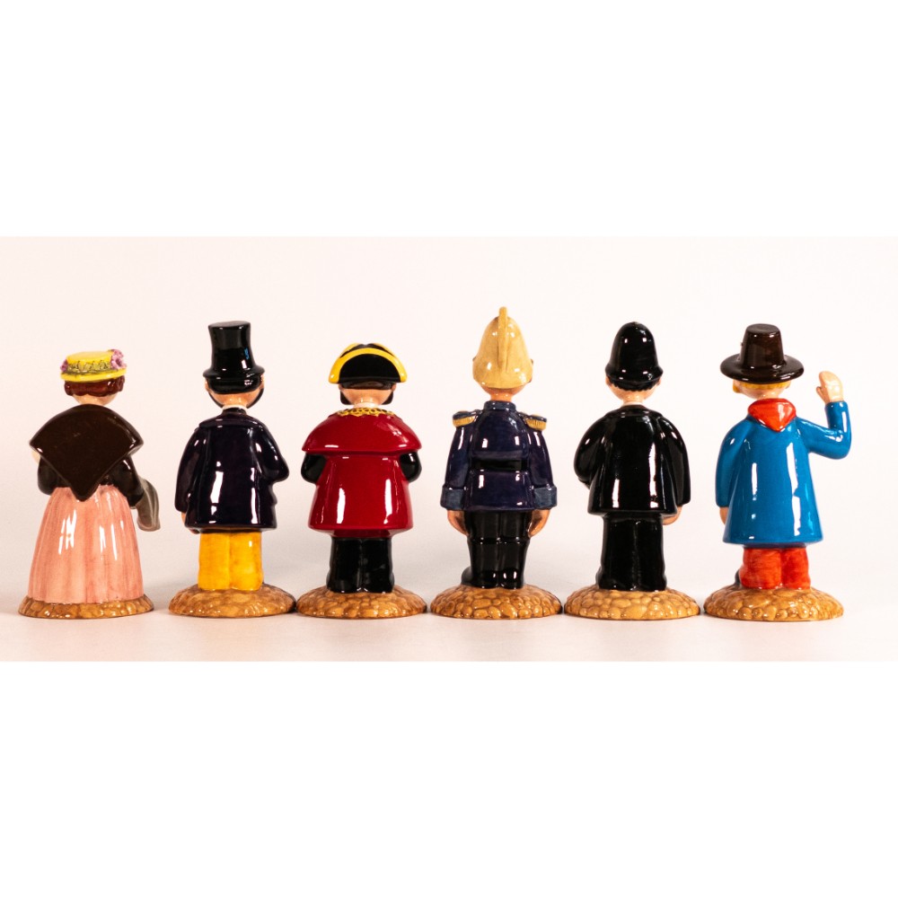A collection of boxed Beswick Trumpton figures to include - Captain ...