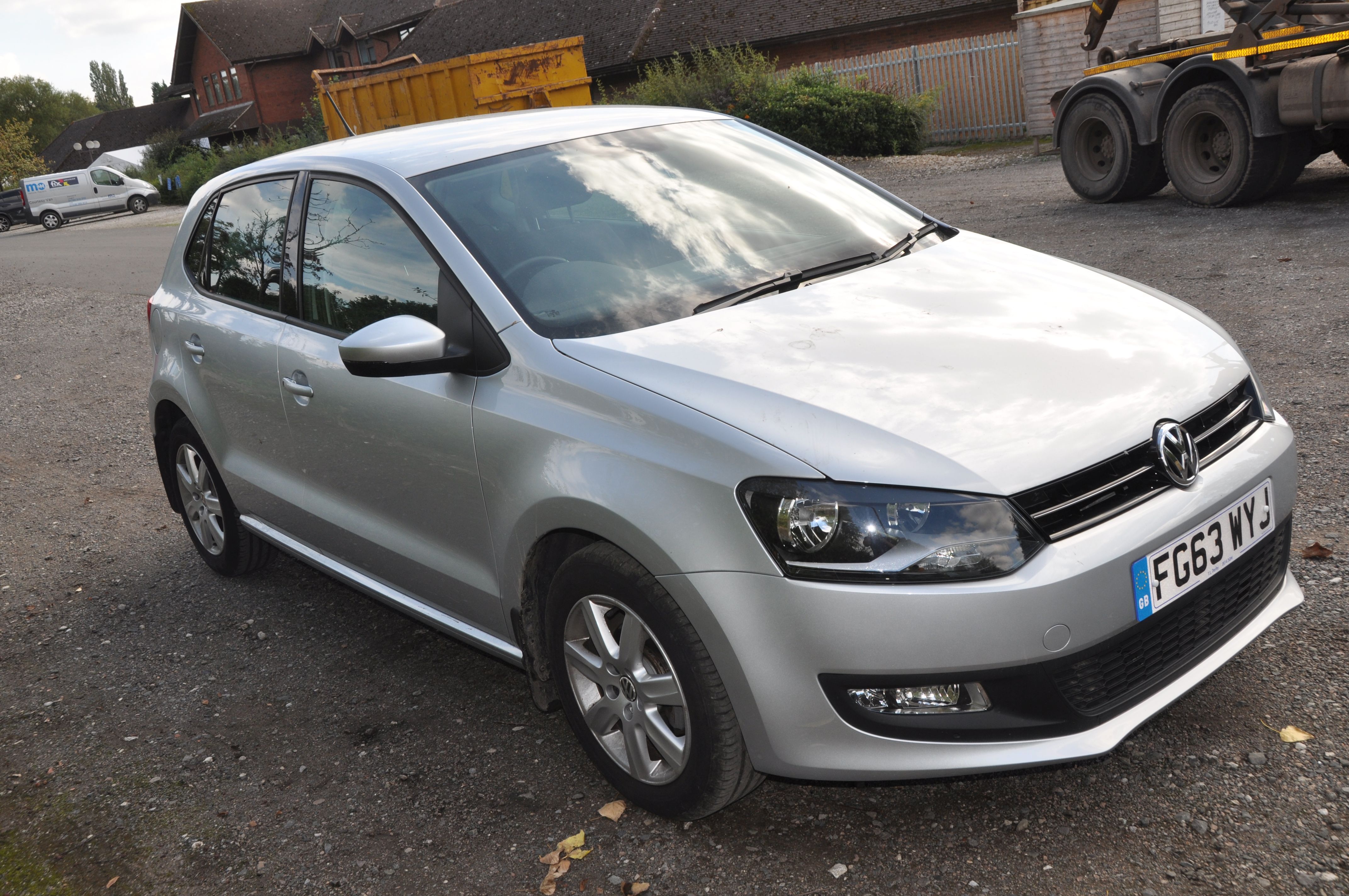 A 2013 VOLKSWAGEN POLO 1.4 FIVE DOOR HATCHBACK CAR, REGISTRATION NO ...