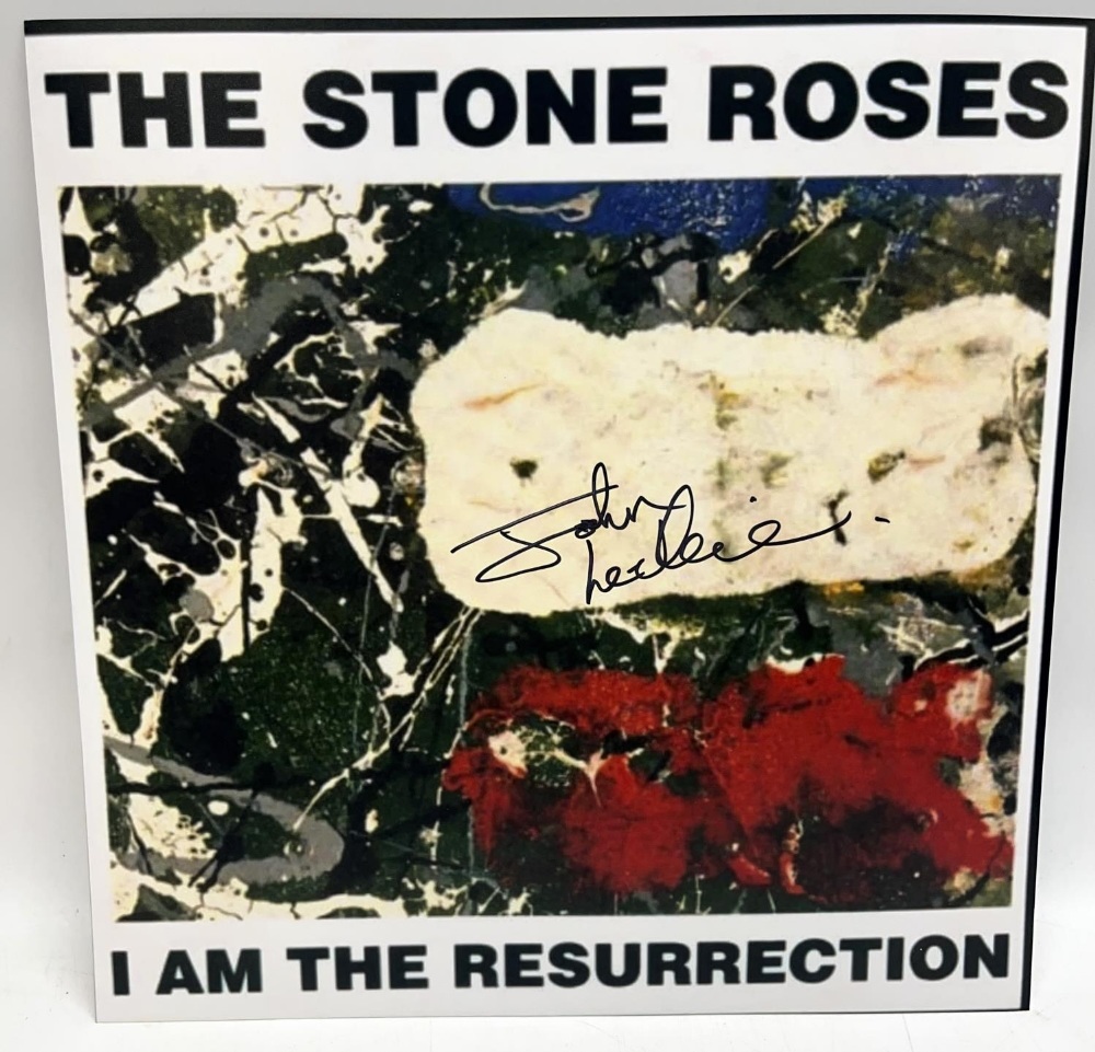 The Stone Roses 'I Am The Resurrection' album cover photo, with John ...