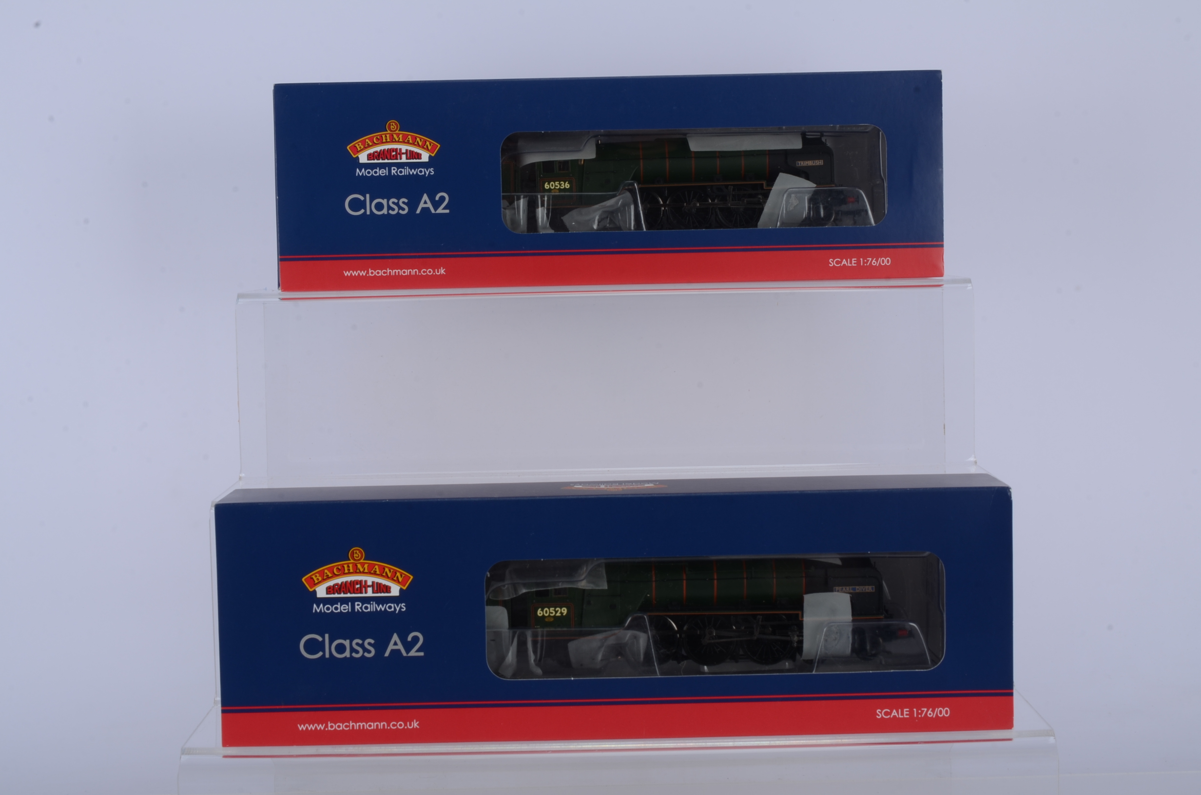 Bachmann OO Gauge Class A2 Steam Locomotives with Tenders, both boxed ...
