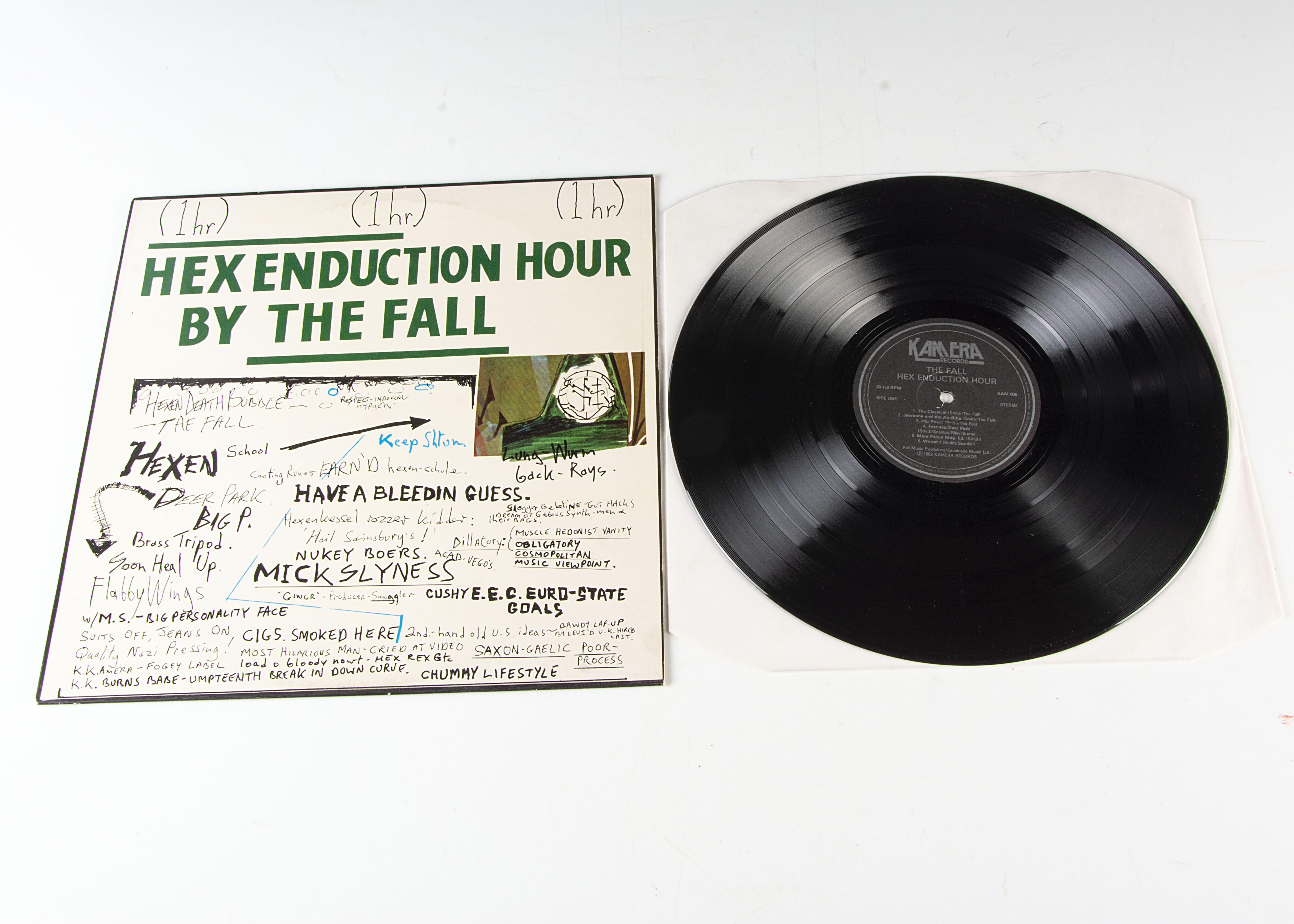 The Fall LP, Hex Induction Hour LP - Original UK Release 1982 on Kamara ...