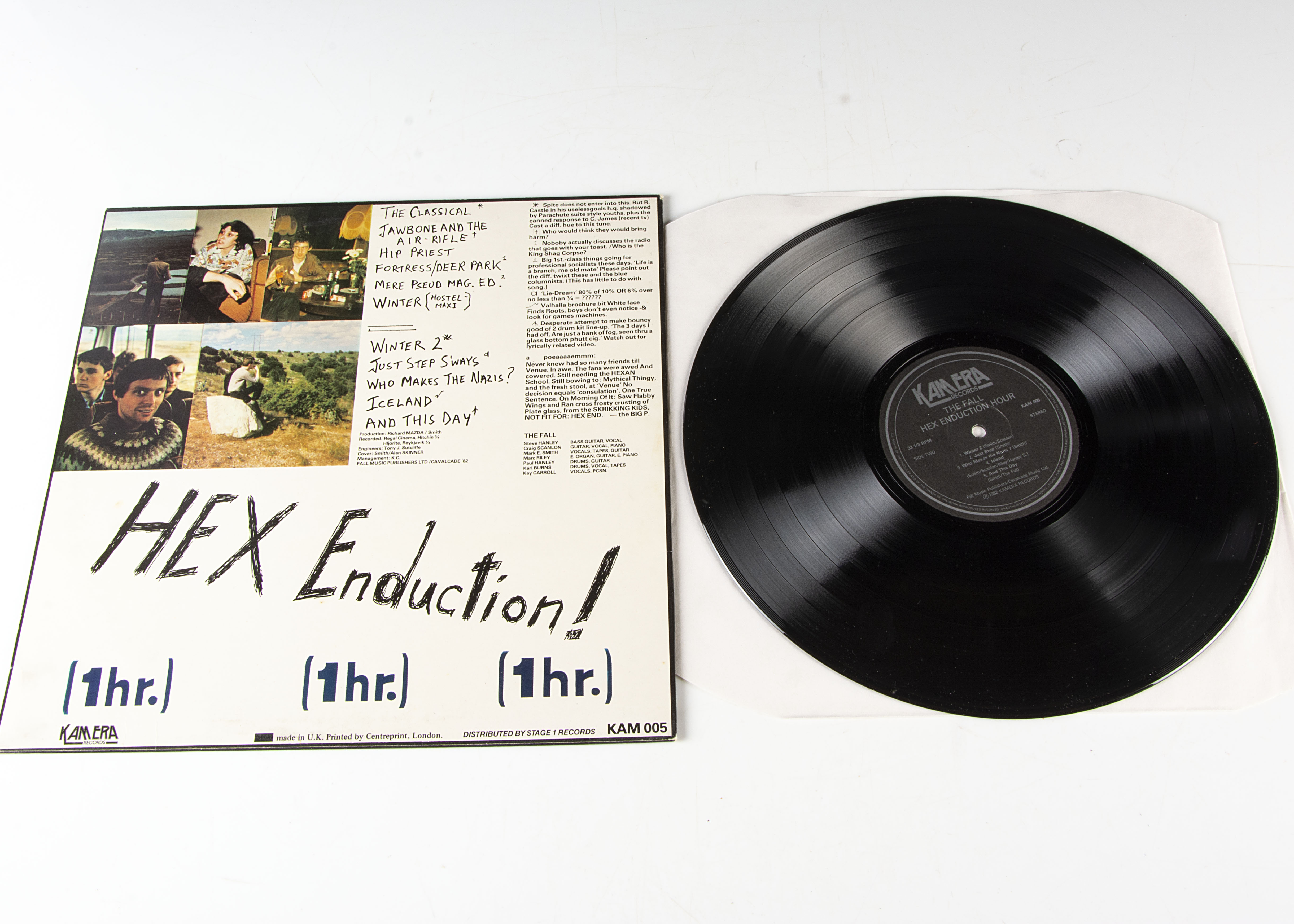 The Fall LP, Hex Induction Hour LP - Original UK Release 1982 on Kamara ...