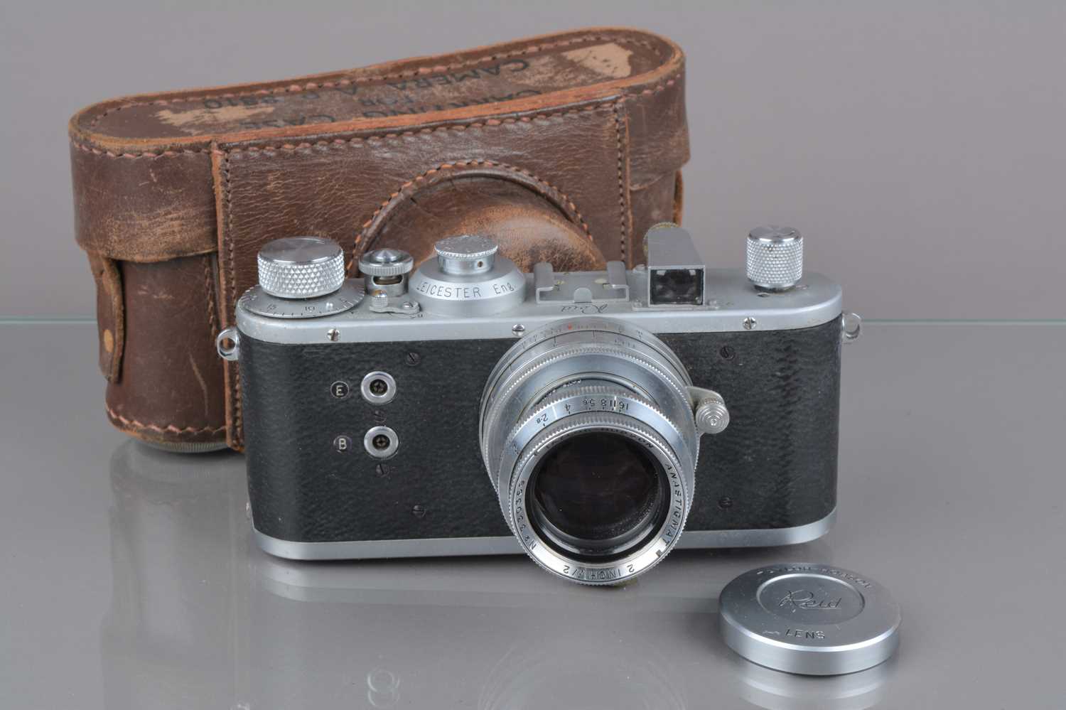 A Reid I Military Camera, serial no P3411, Ministry no 0553/8810, with ...