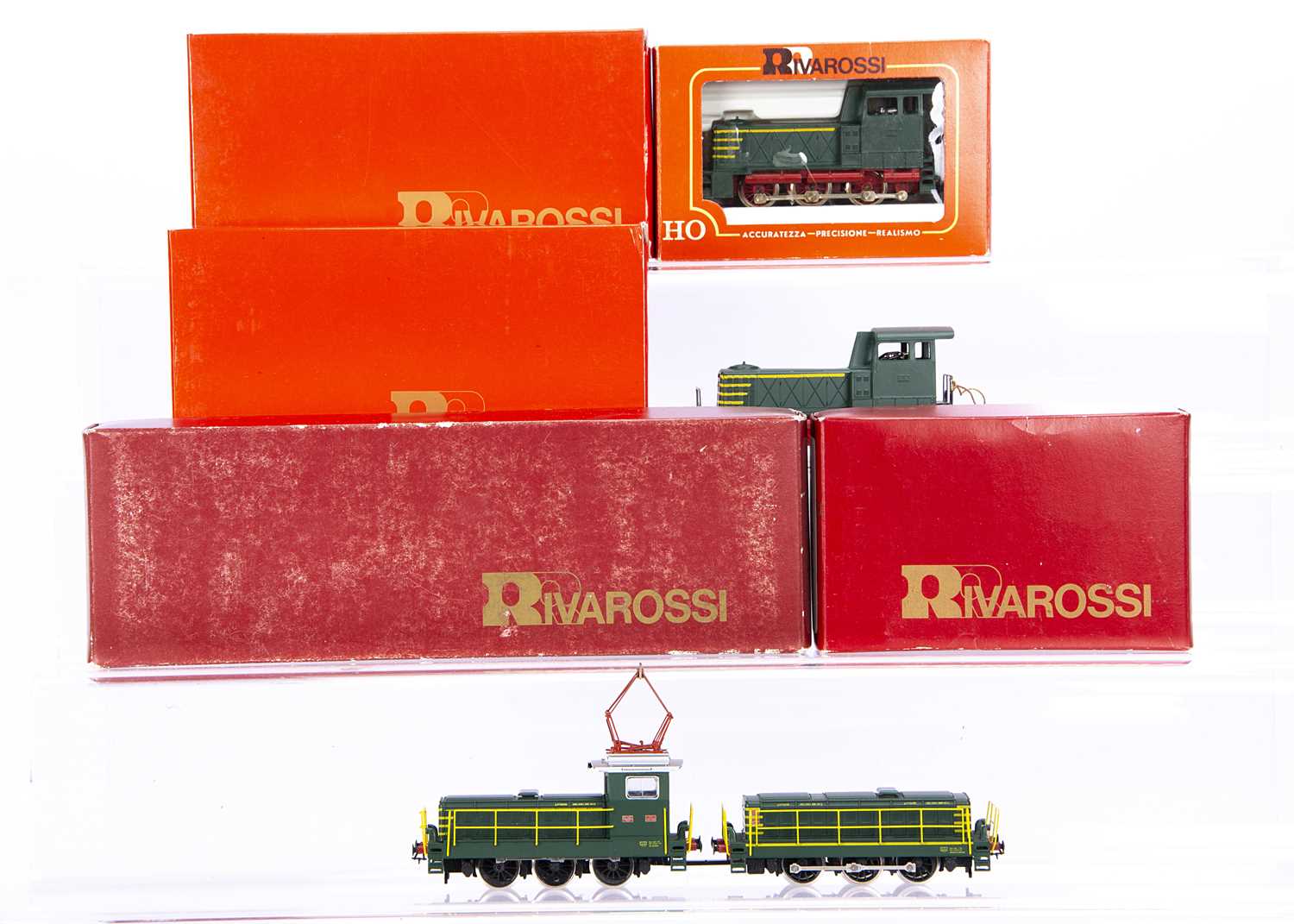 Rivarossi HO Gauge Italian Diesel and Electric Shunting Locomotives ...