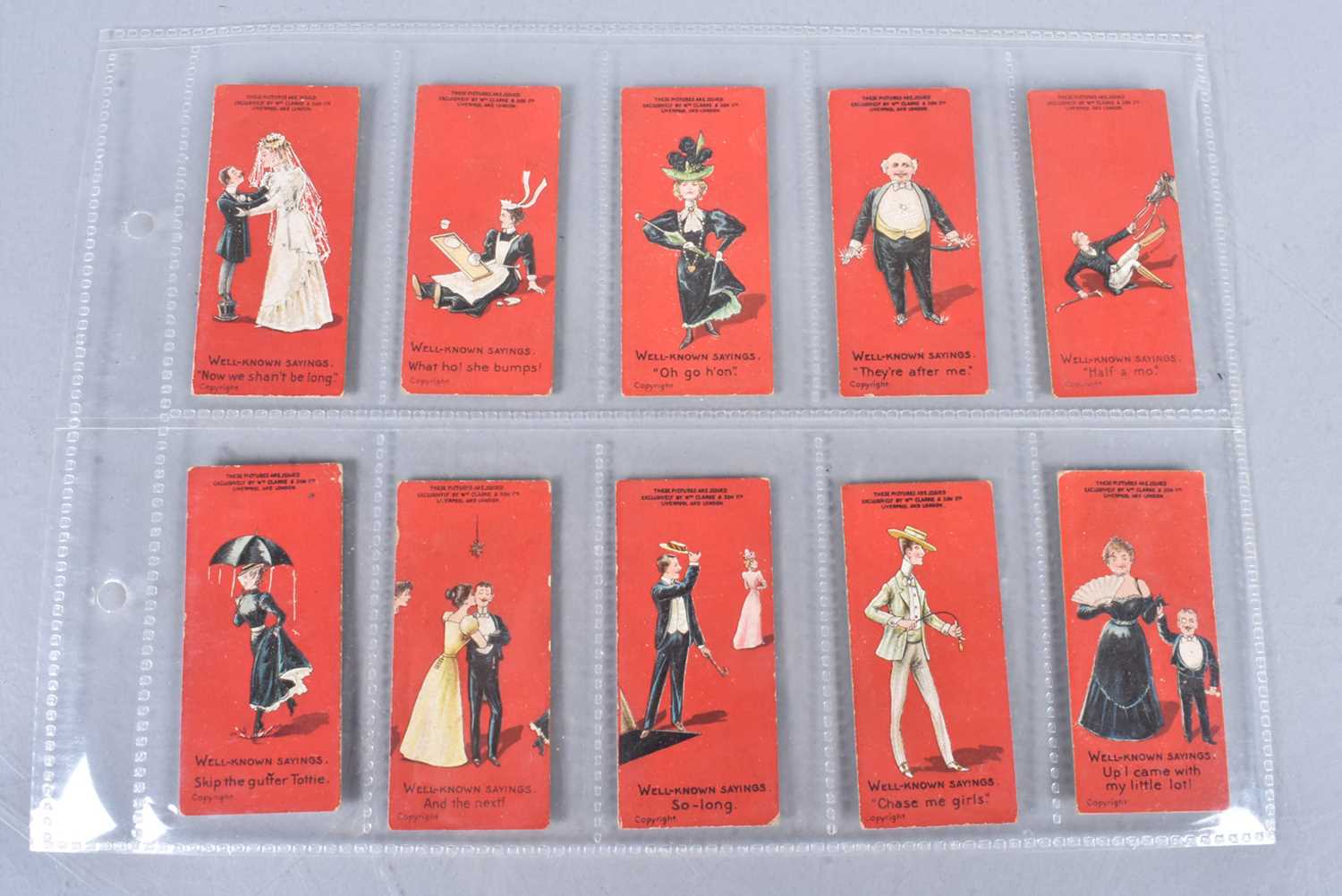 Cigarette Cards by Clarke & Son Muratti's and Hignett Bros, W M Clarke ...