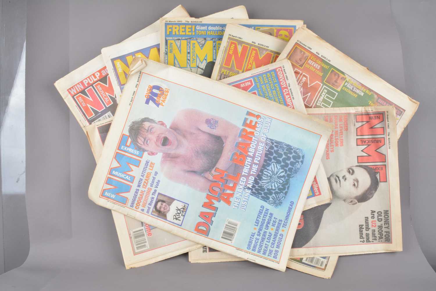 NME / New Musical Express Magazines, seventeen NMEs dating from the ...
