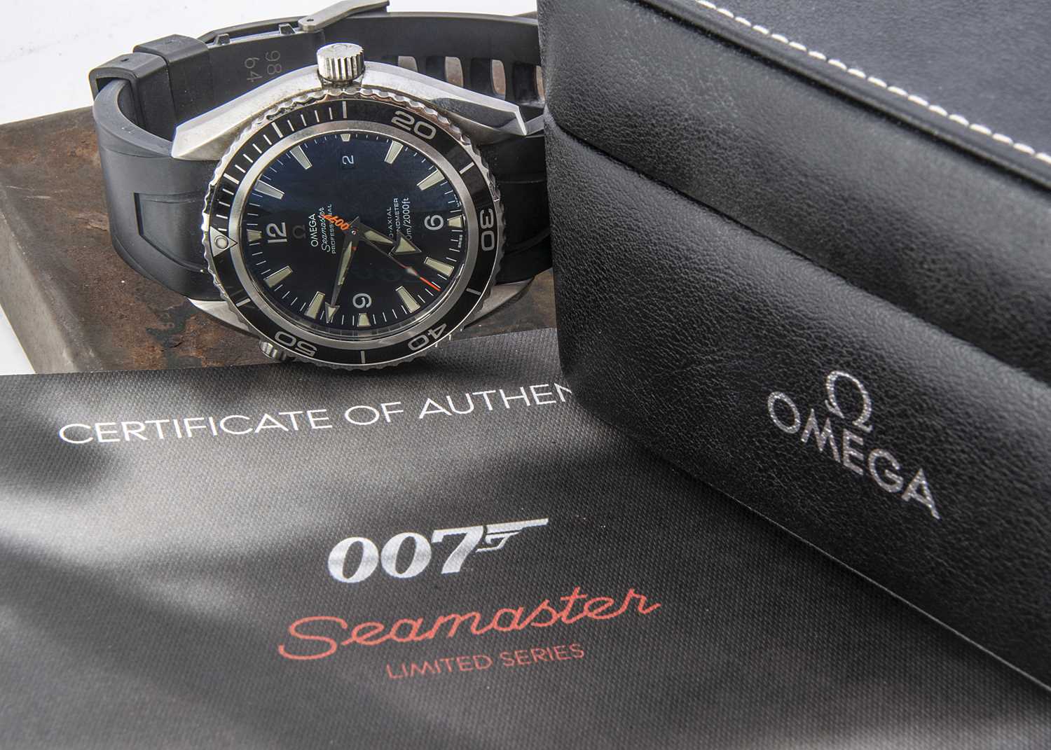 A modern Limited Series Omega James Bond 007 Seamaster Master Co-Axial ...