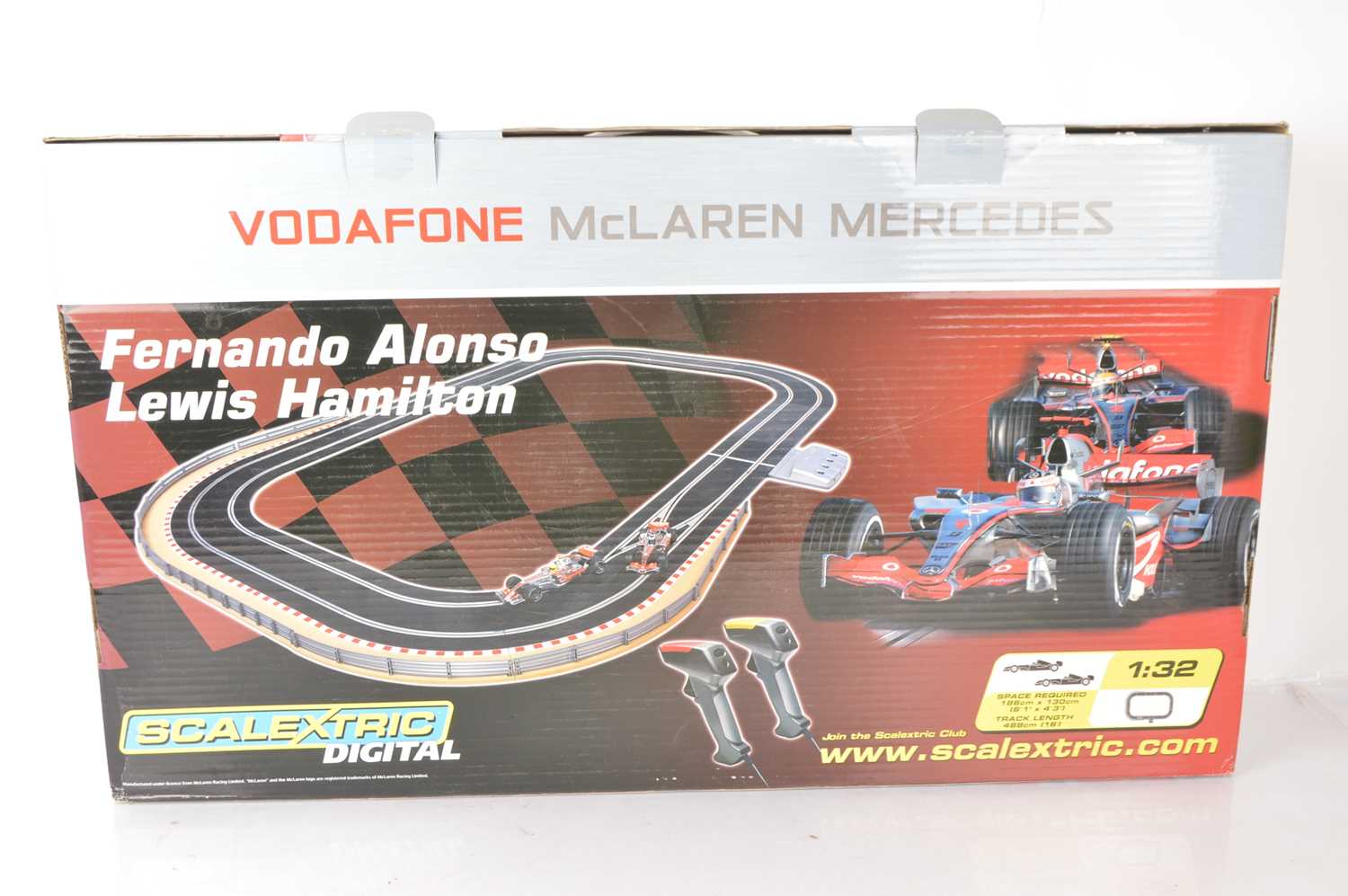 Scalextric C1214 1:32 McLaren Alonso and Hamiliton Digital Set, in ...