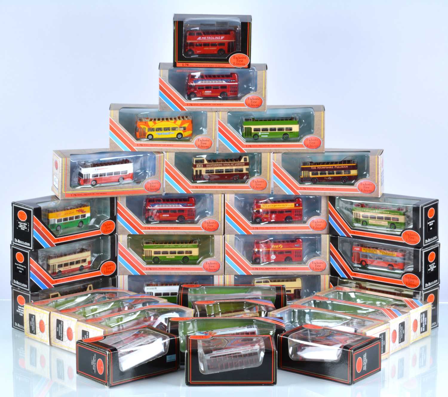 Exclusive First Editions 1:76 Scale Double Deck Open Top Buses (31 ...