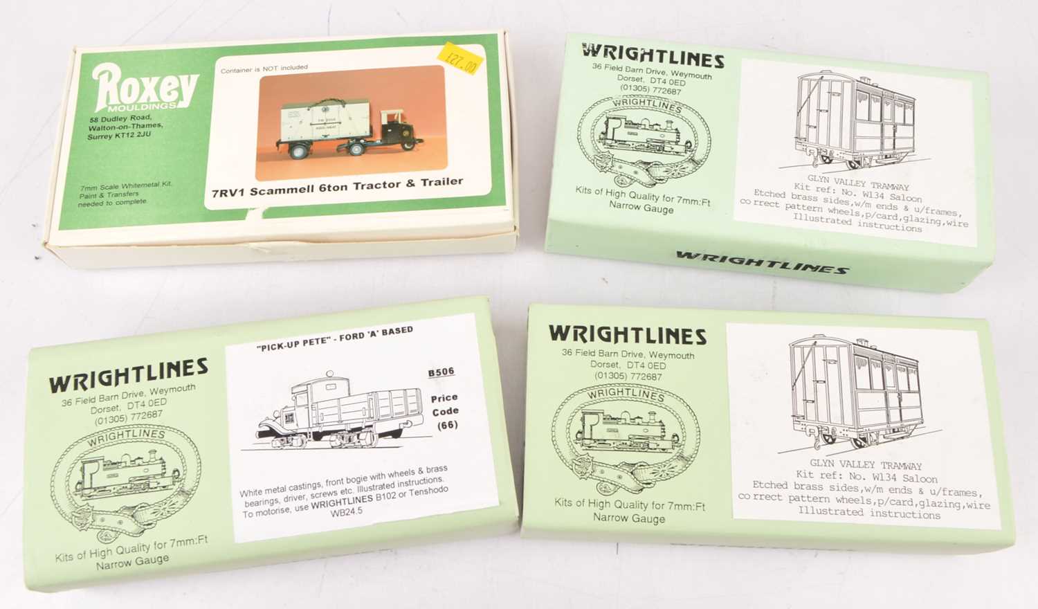 Wrightlines 0-16.5 Narrow Gauge Glyn Valley Tramway Pick up Pete Ford ...
