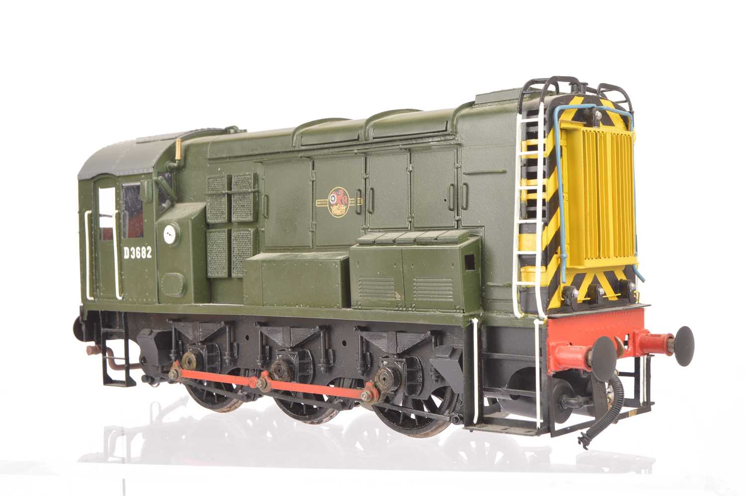 A Kit-built Gauge 1 two-rail electric BR 08 class 0-6-0 Diesel Shunting ...