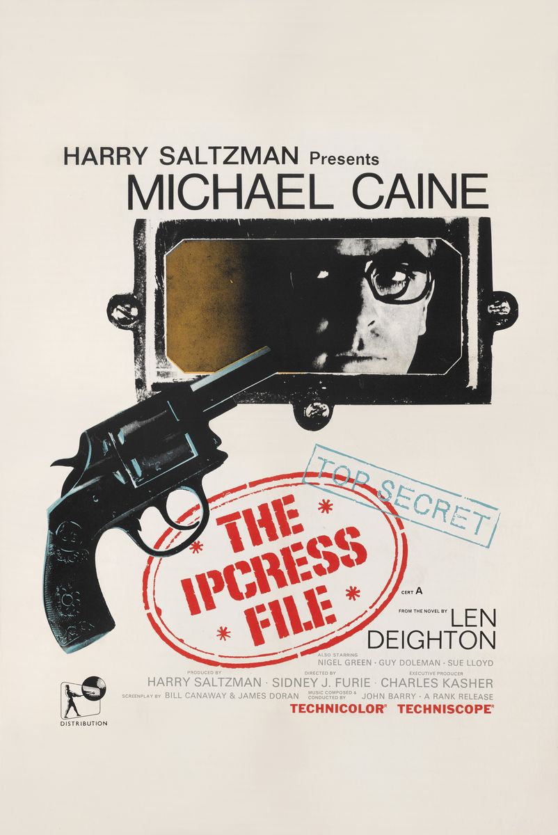 The Ipcress File (1965) . Original British poster . Artist: Eric ...