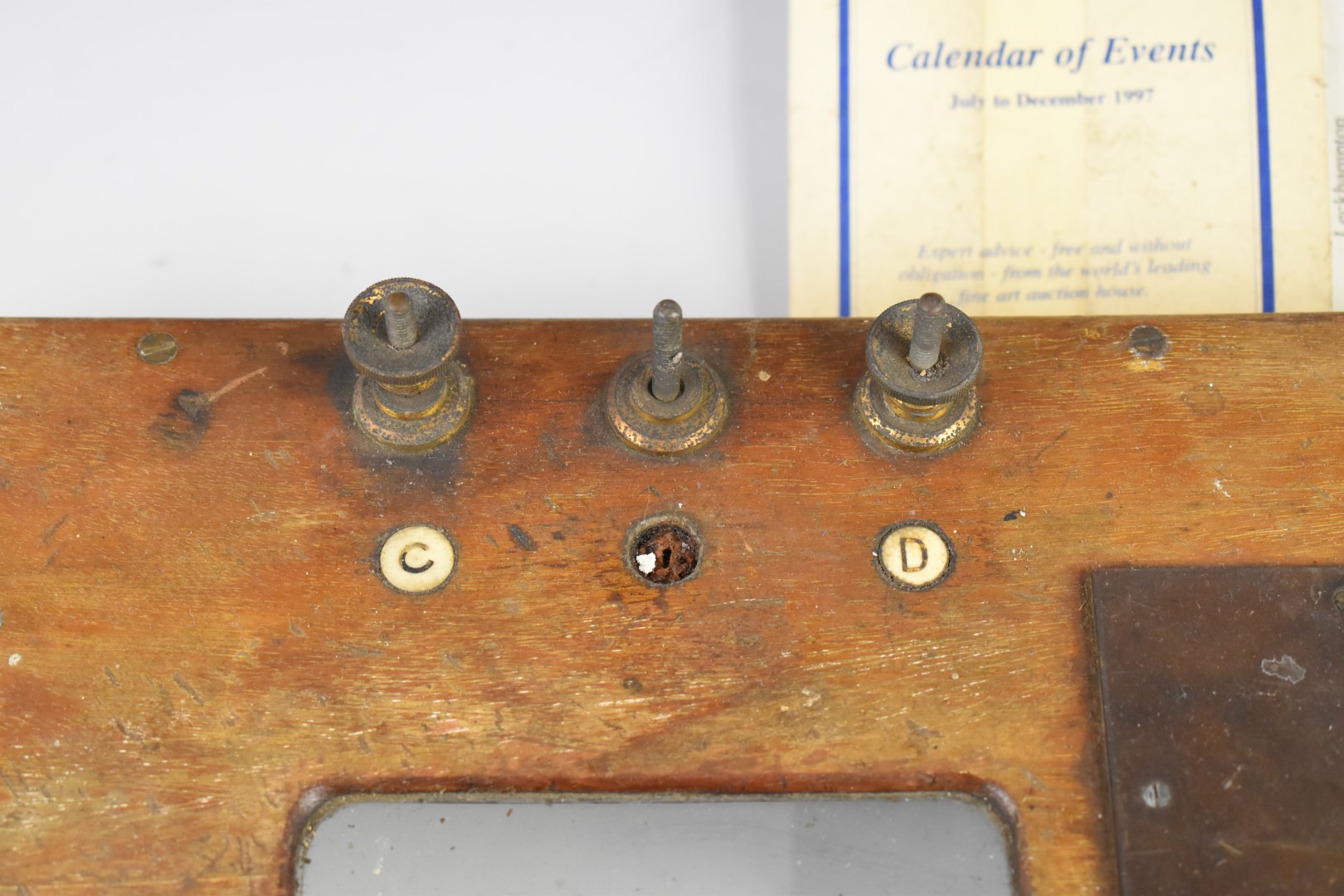 Foote Pierson & Co. New York telegraph stock ticker, with clockwork ...