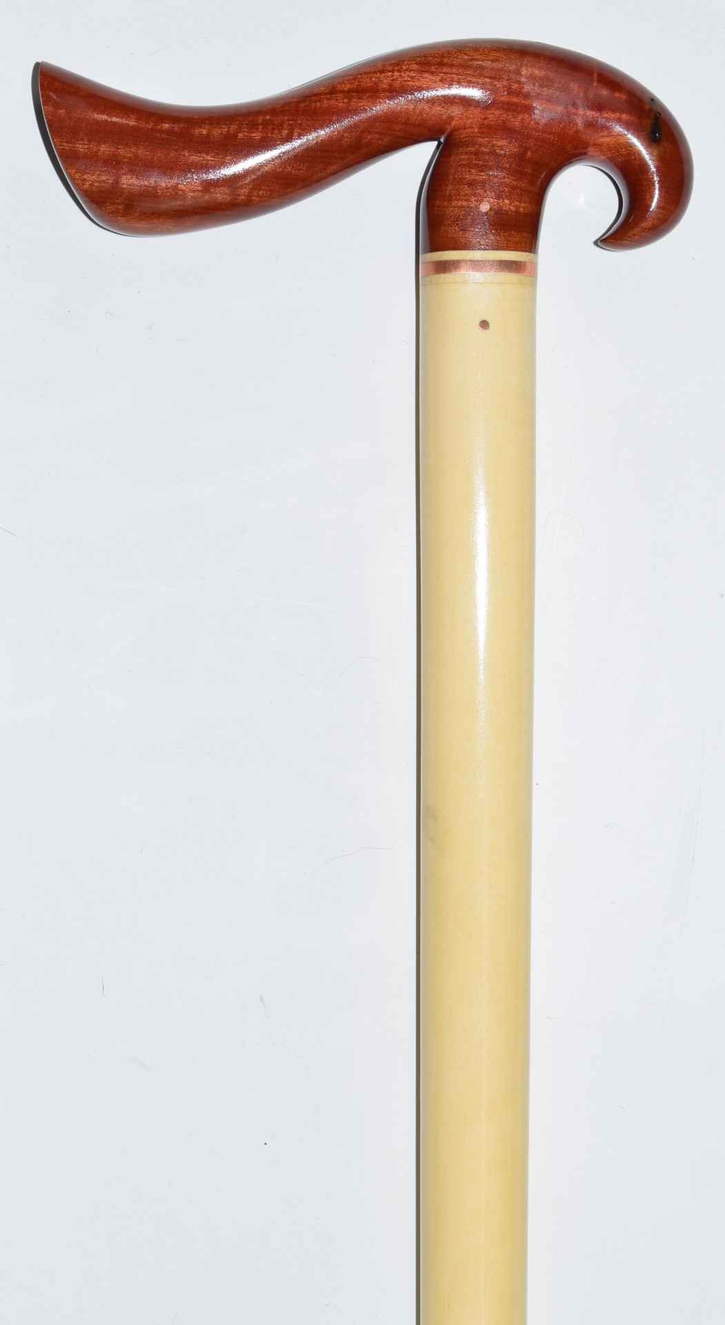 Shawn Gillis / Gillis Canes bespoke ebonised and inlaid specimen wood ...
