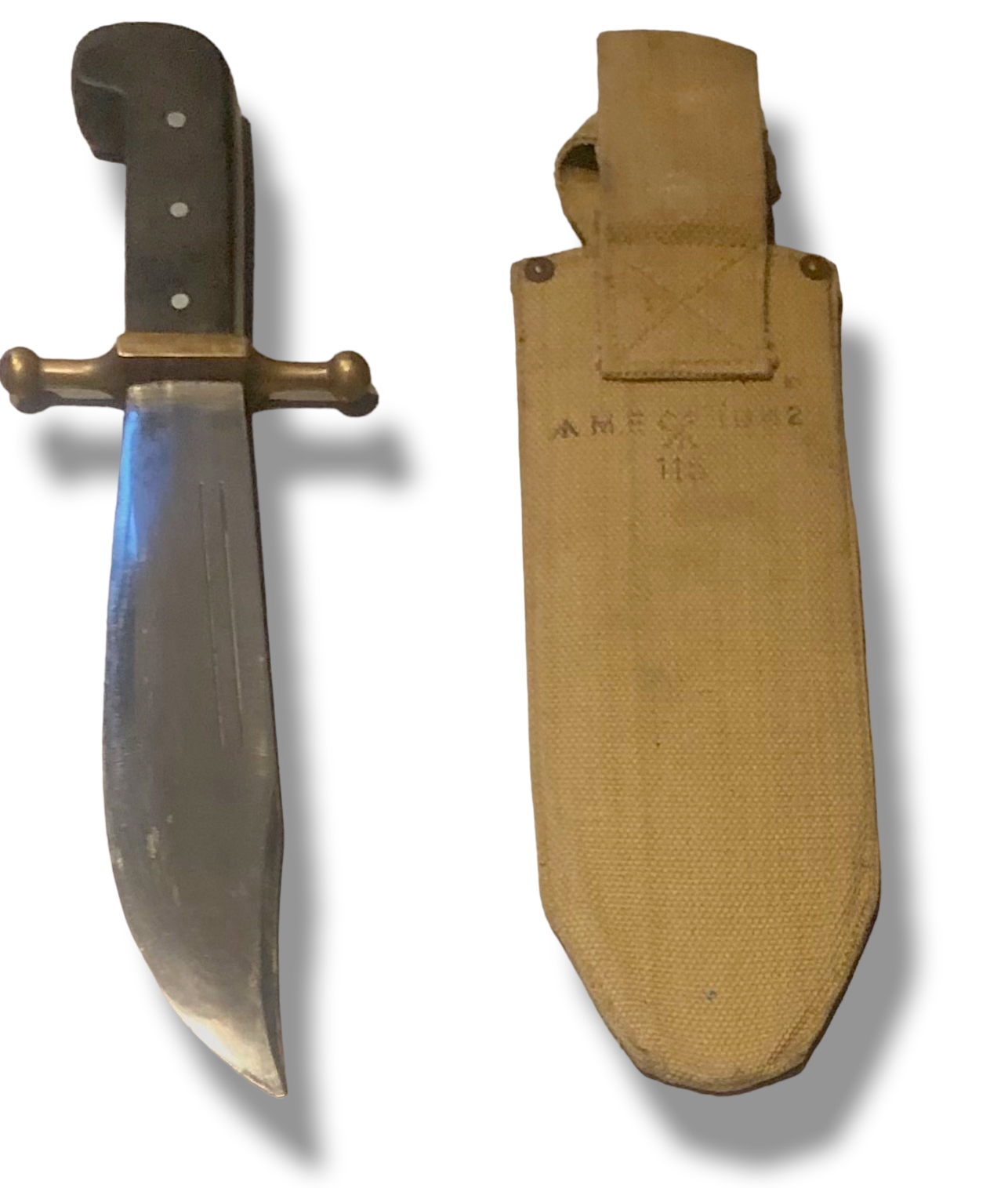 KINFOLKS V44 WWII PILOTS SURVIVAL/FIGHTING KNIFEPart of crew bail-out ...