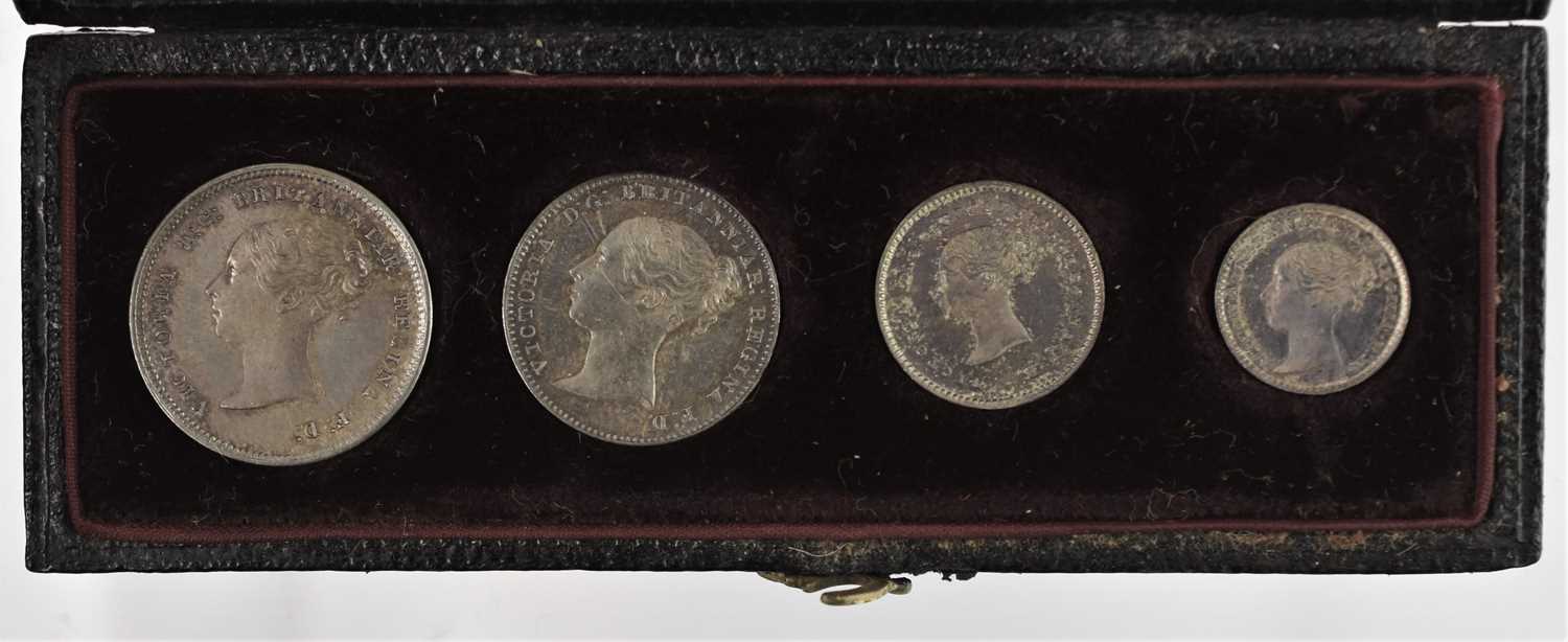 Victoria, Maundy Set 1851, 4 coins comprising 4d, 3d, 2d and 1d, each ...