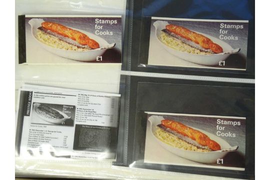 Great Britain 1969 Stamps for Cooks stapled booklets x3, all without ...