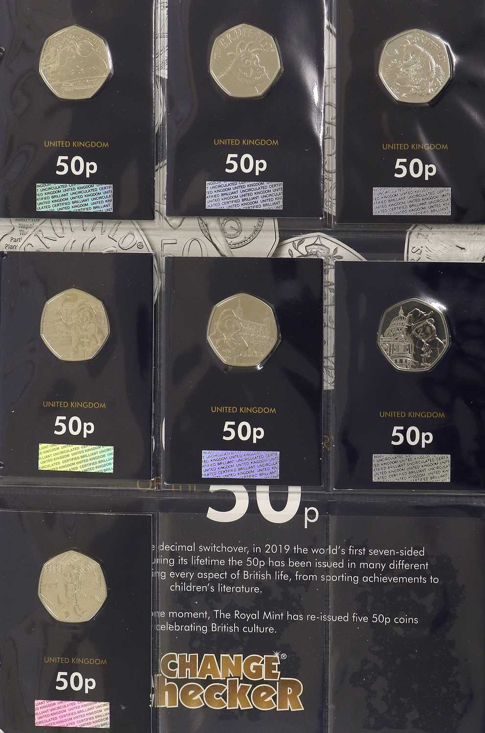 2x Coin Presentation Folders, to include; A-Z of Great Britain Change ...