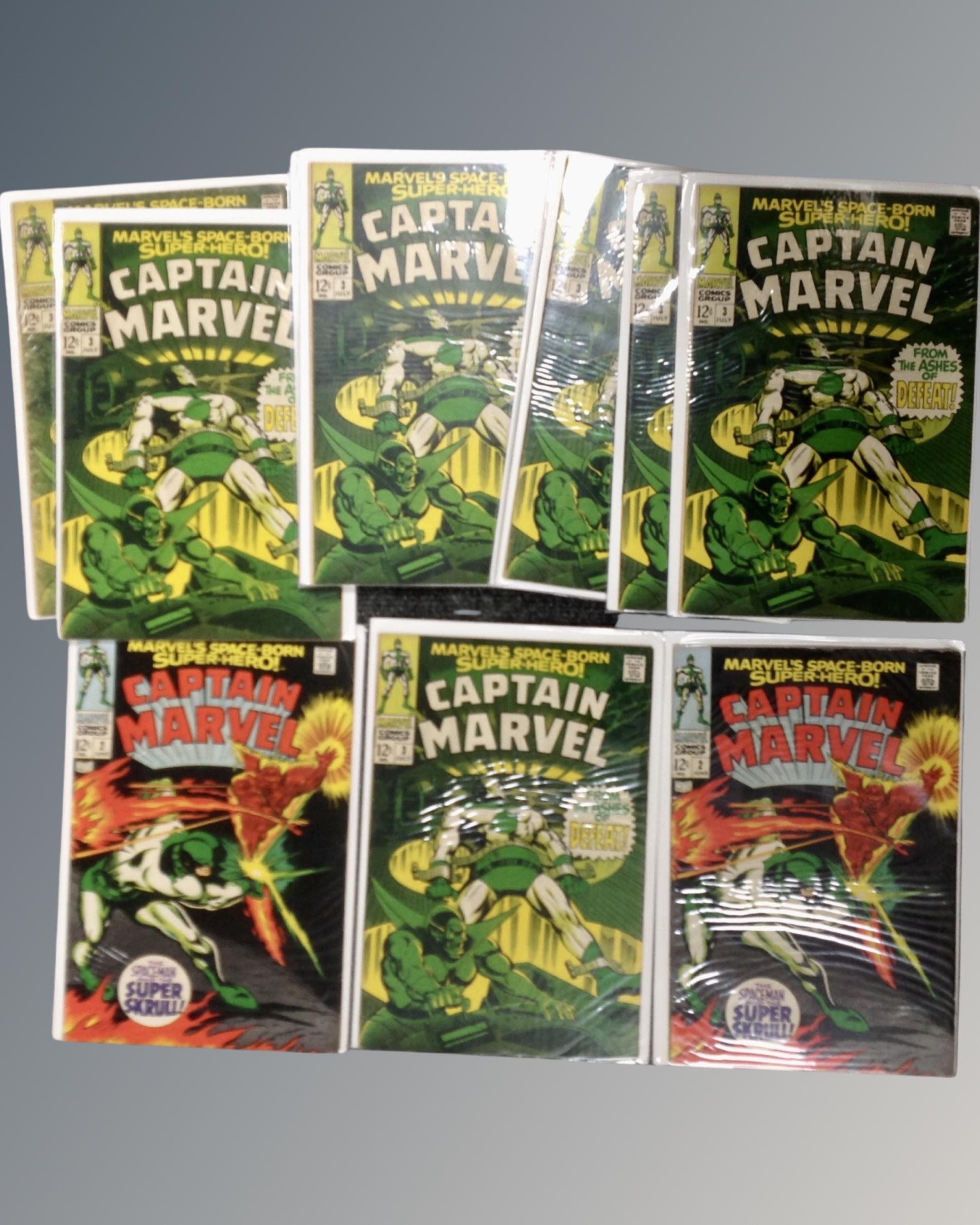 Thirty-three 20th century Marvel comics to include Here Comes Daredevil ...