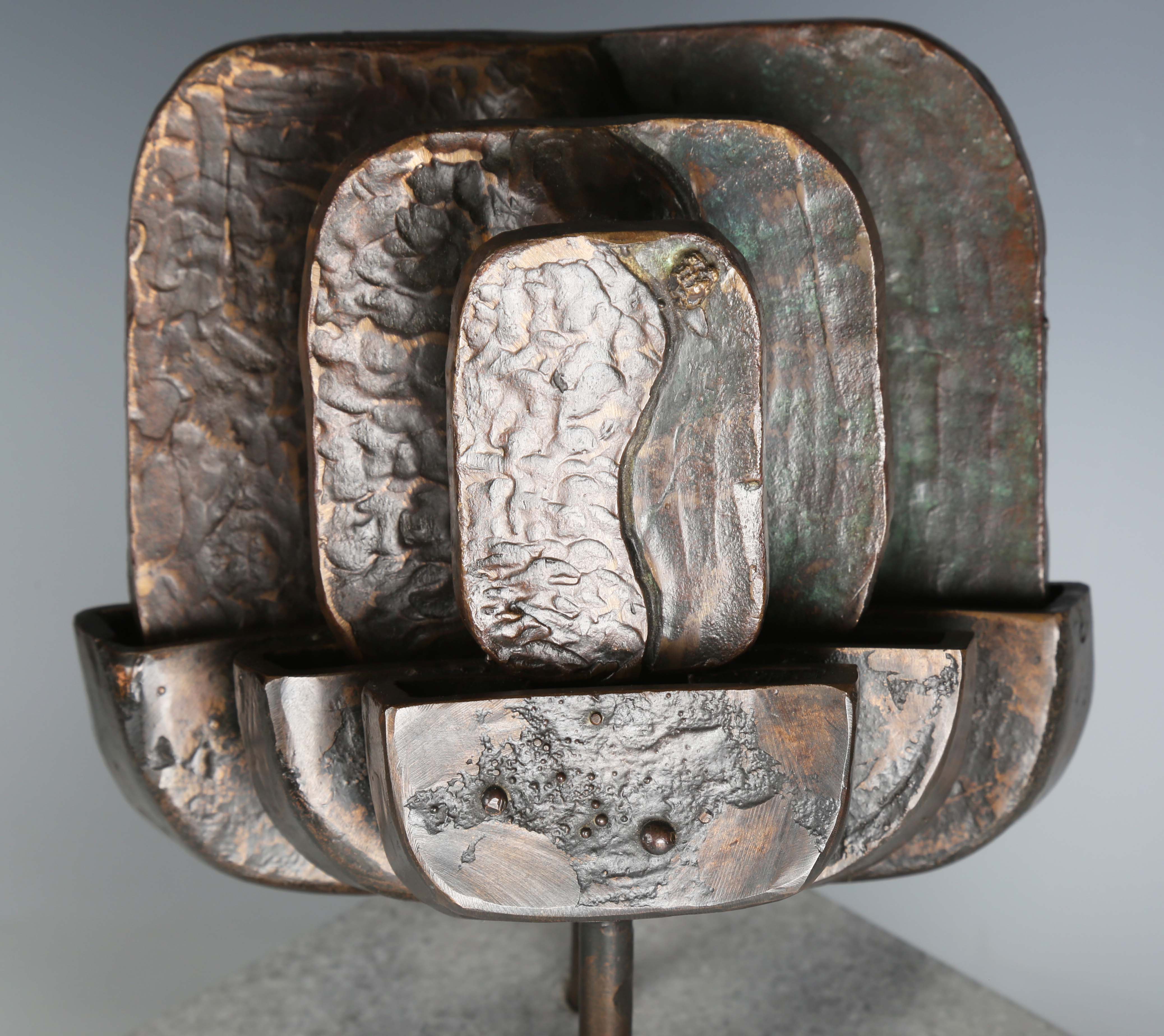 Attributed to Rob Thalen - a late 20th century Continental brown ...